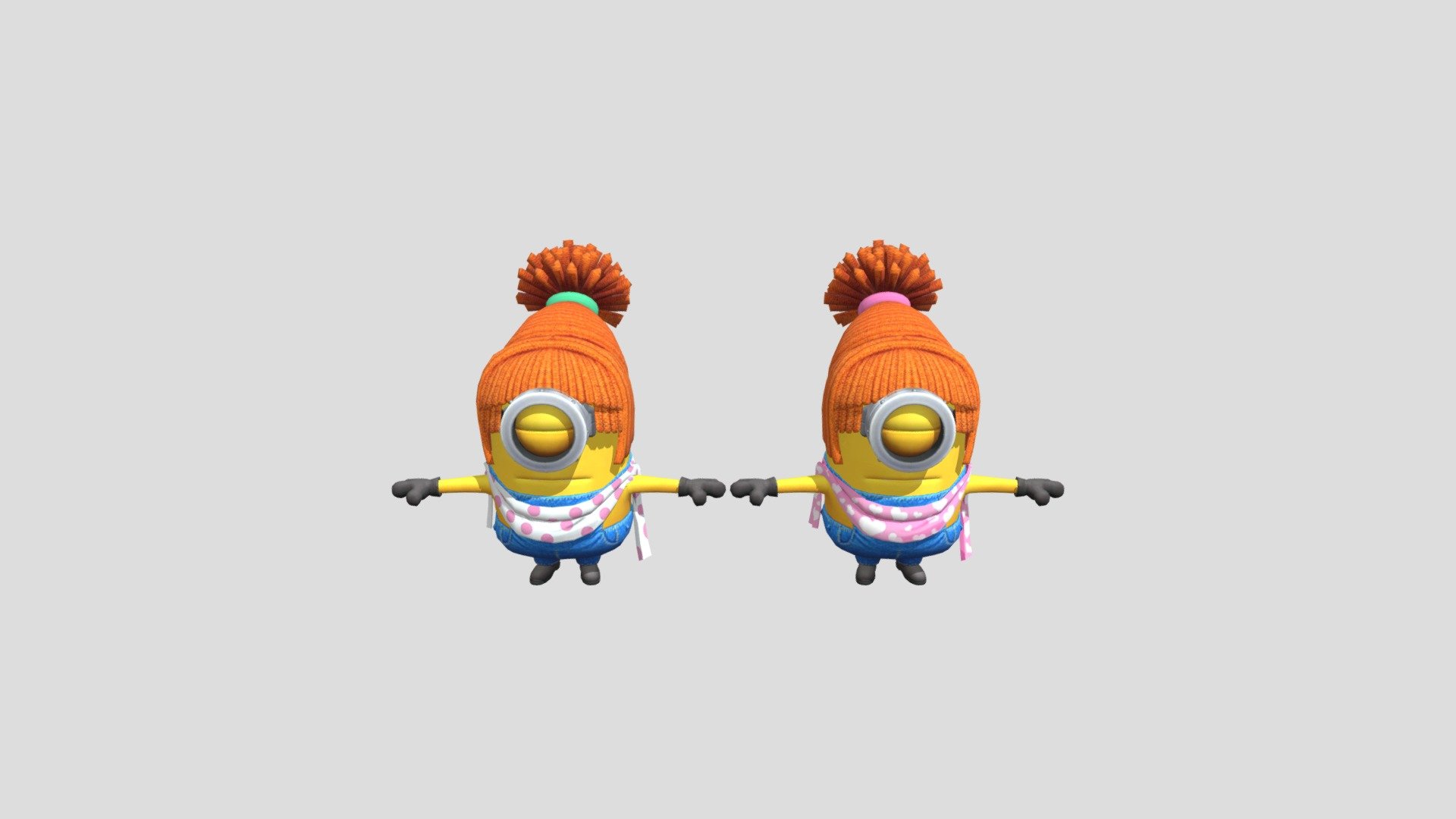 (FANMADE) Minion Rush - Lucy Stuart - Download Free 3D model by ...