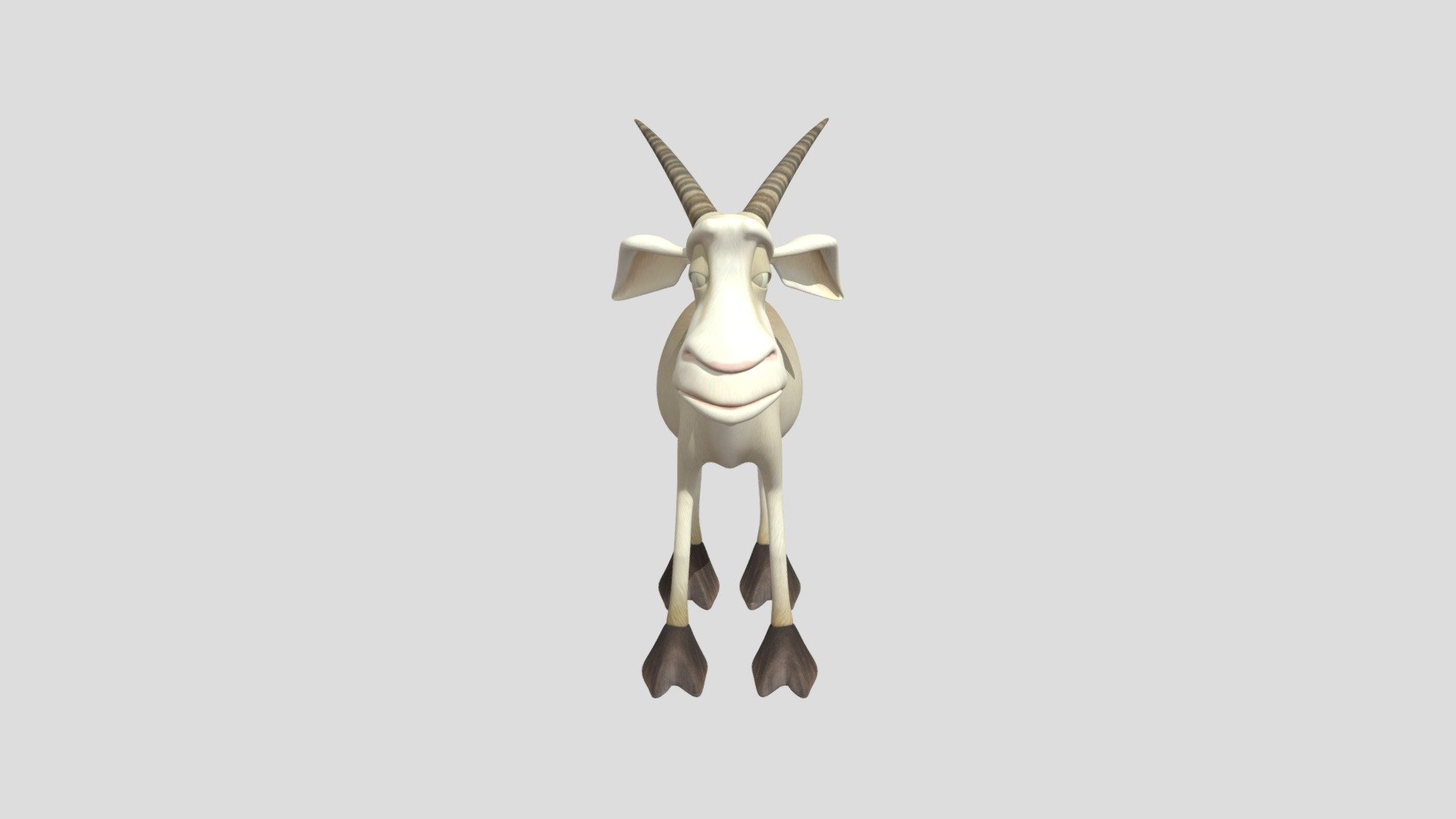 Goat - 3D model by Animaccord [1331bdb] - Sketchfab