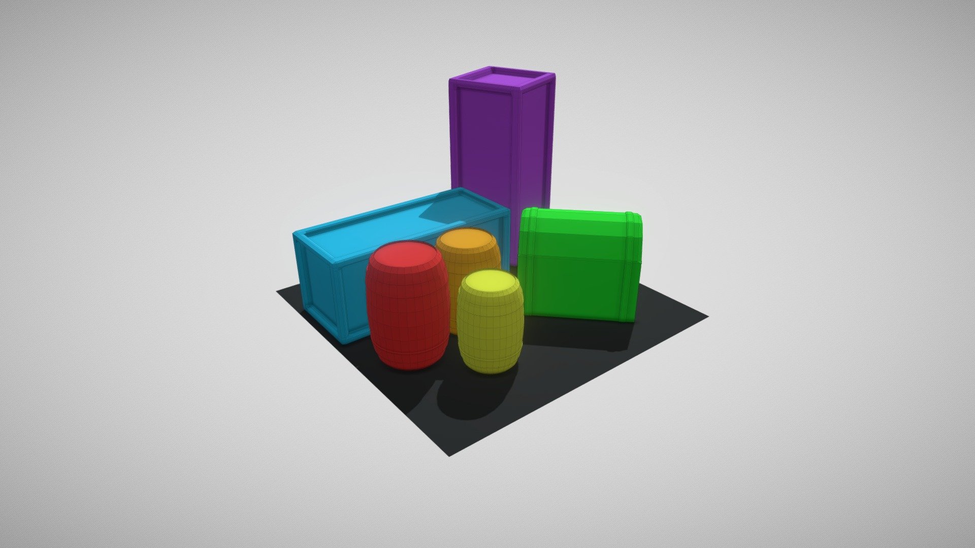 Practice Scene - Download Free 3D model by Aronedge [1332d1b] - Sketchfab