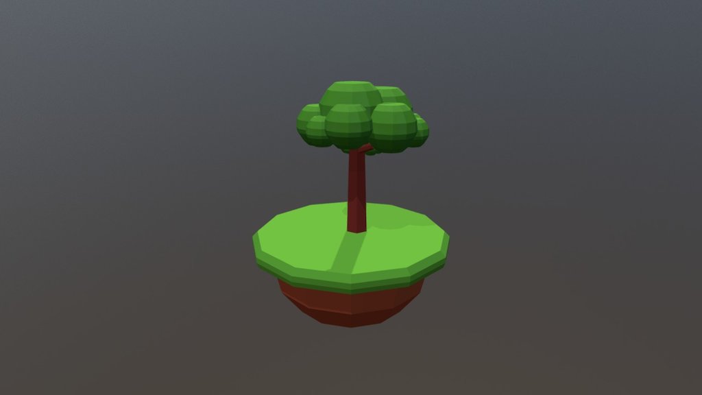 Toon Tree - 3D model by gnerkus [1333023] - Sketchfab