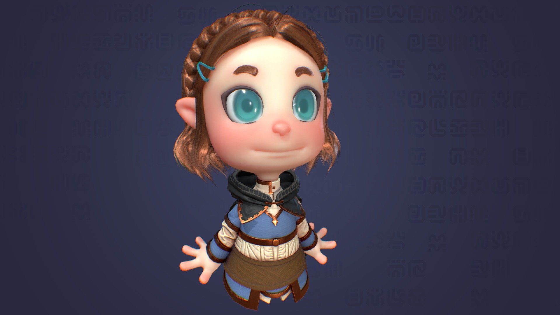 Zelda Small - Download Free 3D model by RichArt_Griffin [13336cd ...
