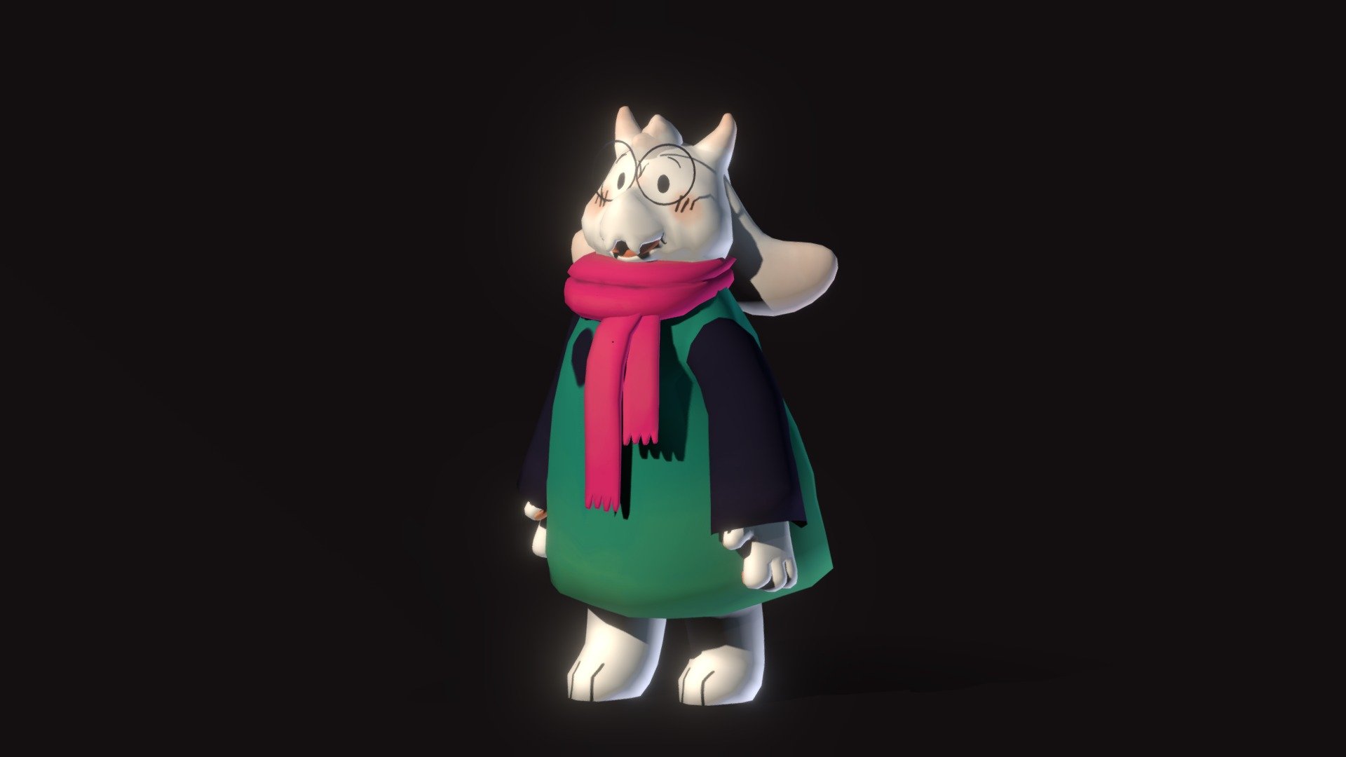 Ralsei model - Corantus design - 3D model by rowan (@rowantobias ...