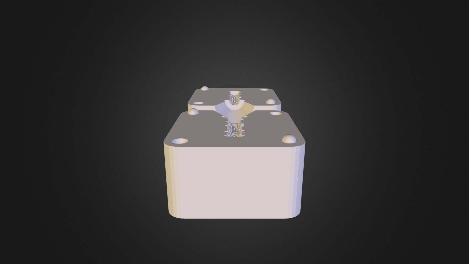Maze Bolt Mold - 3D model by 3dindustries [1334955] - Sketchfab