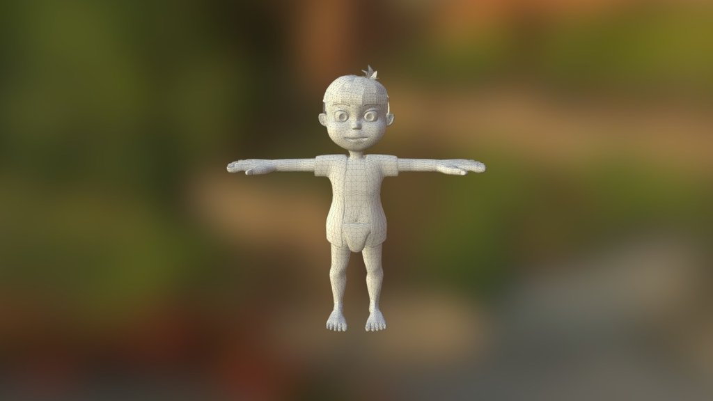 Child - 3D model by sharonanimator [1334dbb] - Sketchfab
