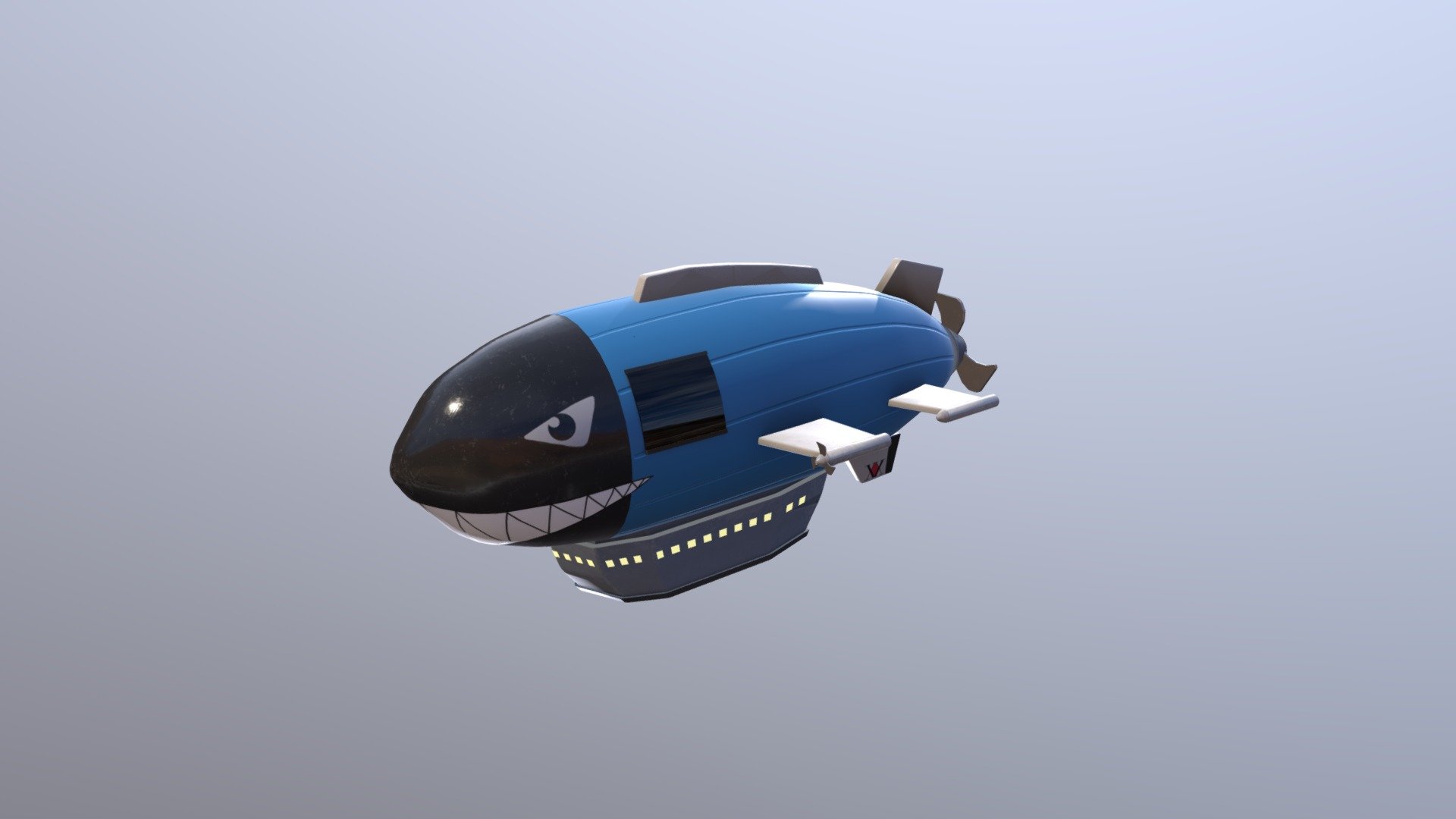 Hunter X Hunter Blimp - Download Free 3D model by Pascal "Ryo" Sastre ...