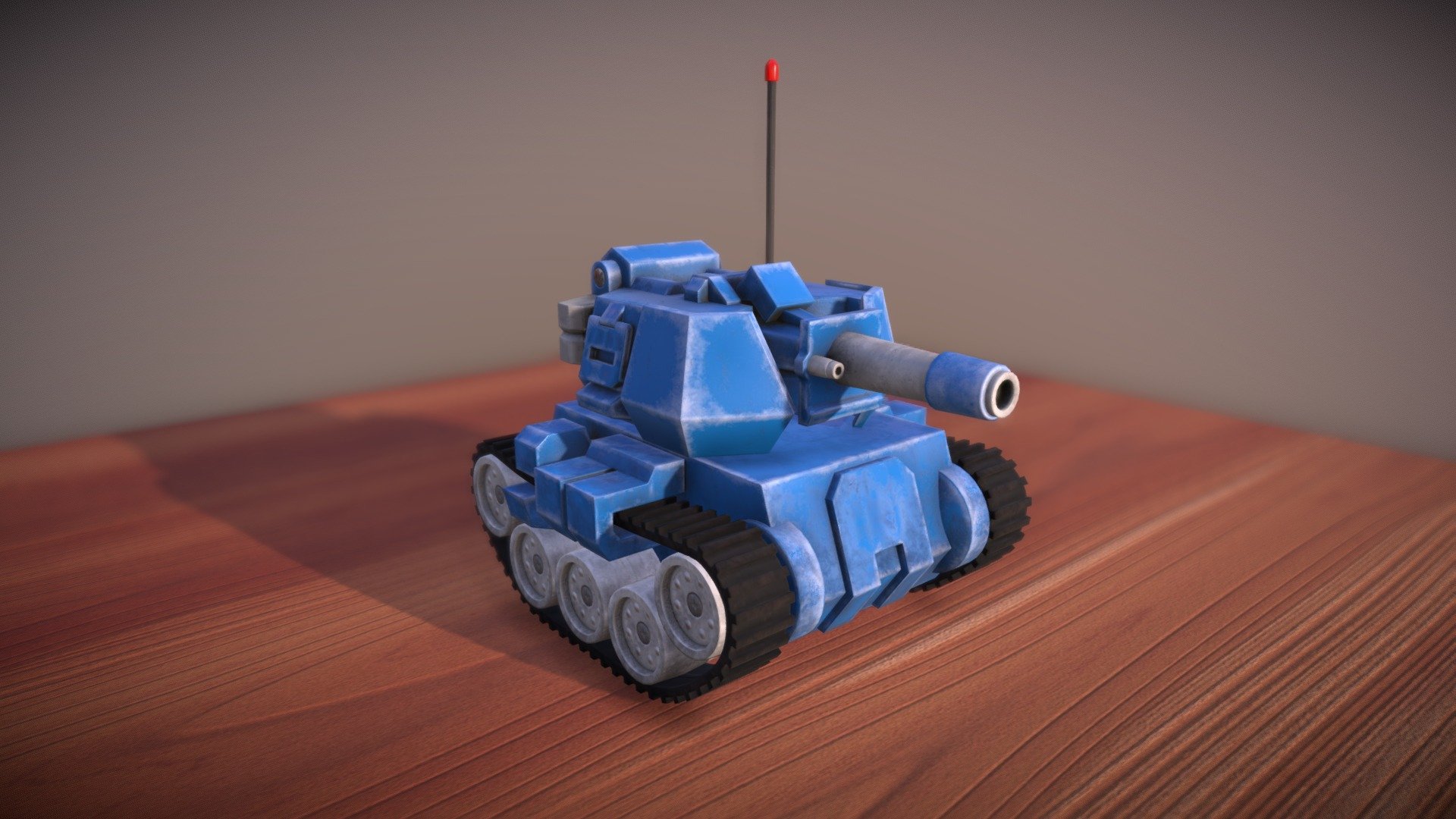 RC Tank Toy - 3D model by Andrew Rollins (@andrew.rollins) [1336d6e ...