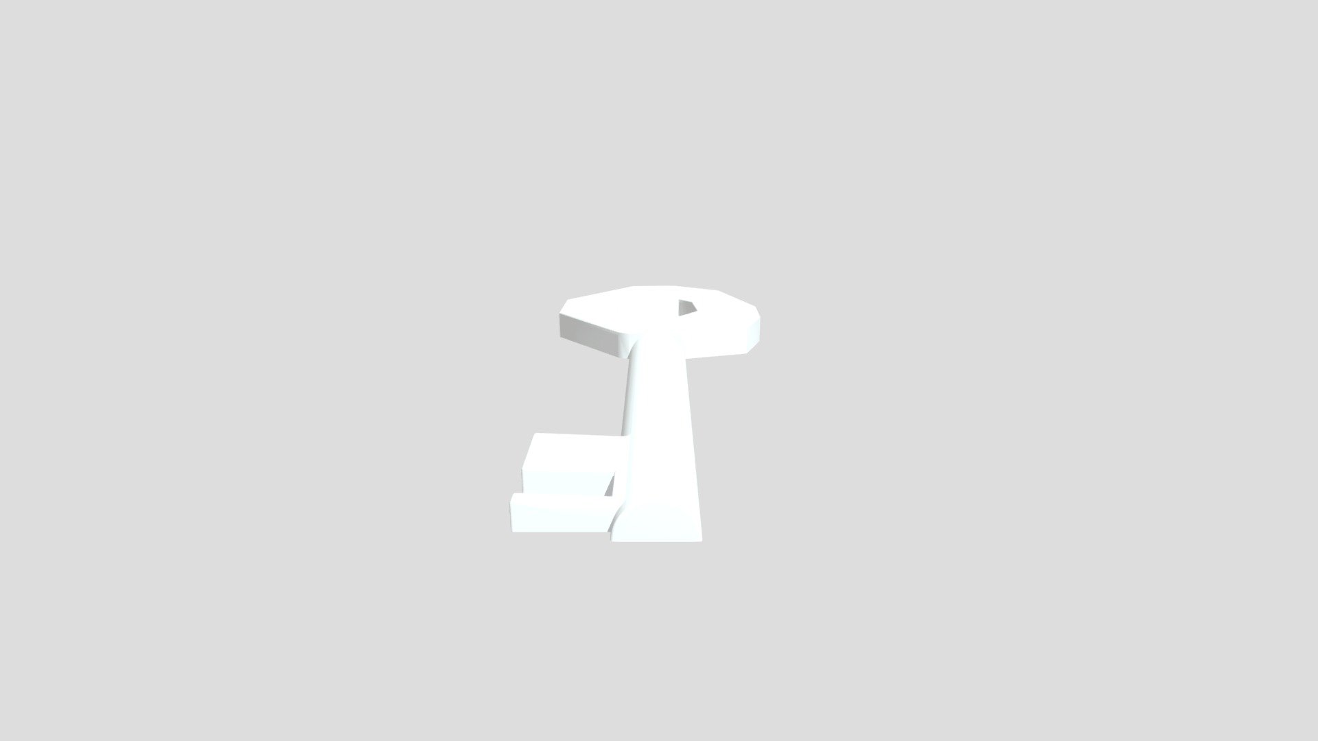 Hello Neighbor White key[no textures] - Download Free 3D model by Ten ...