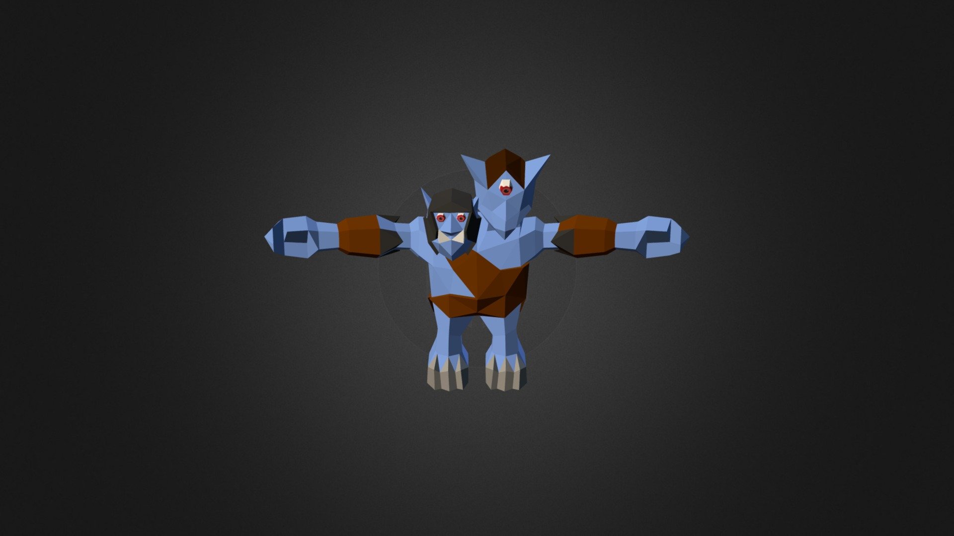Ettin - 3D model by bibdy [133798c] - Sketchfab