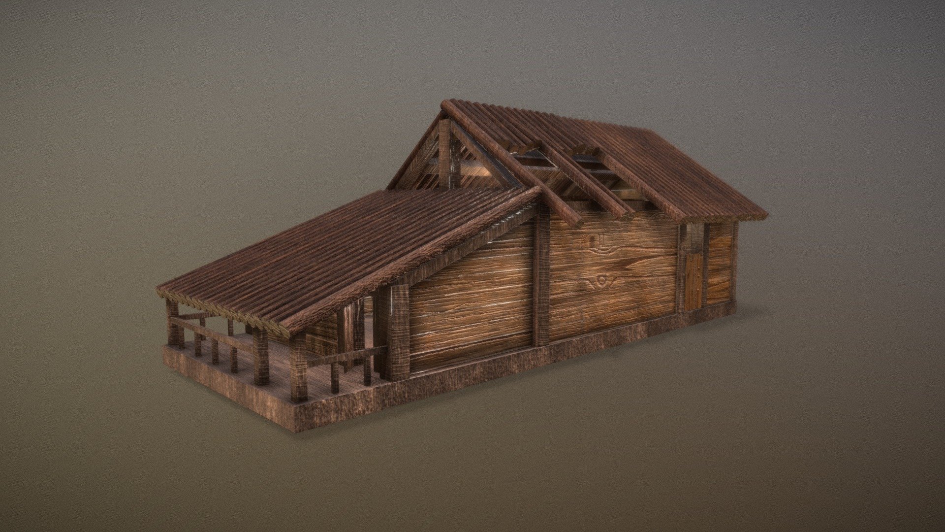 Shack in the woods - Download Free 3D model by Samuel Jacob (@2dalkima ...