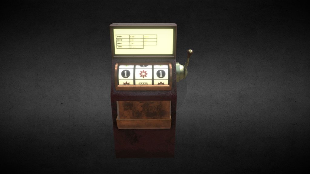 slot machine - 3D model by Lauri Peltonen (@Vampireium) [133ab7a ...