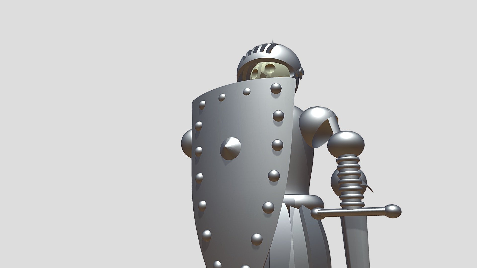 Ghost-knight - Download Free 3D model by AVZ (@micropalaeontology ...