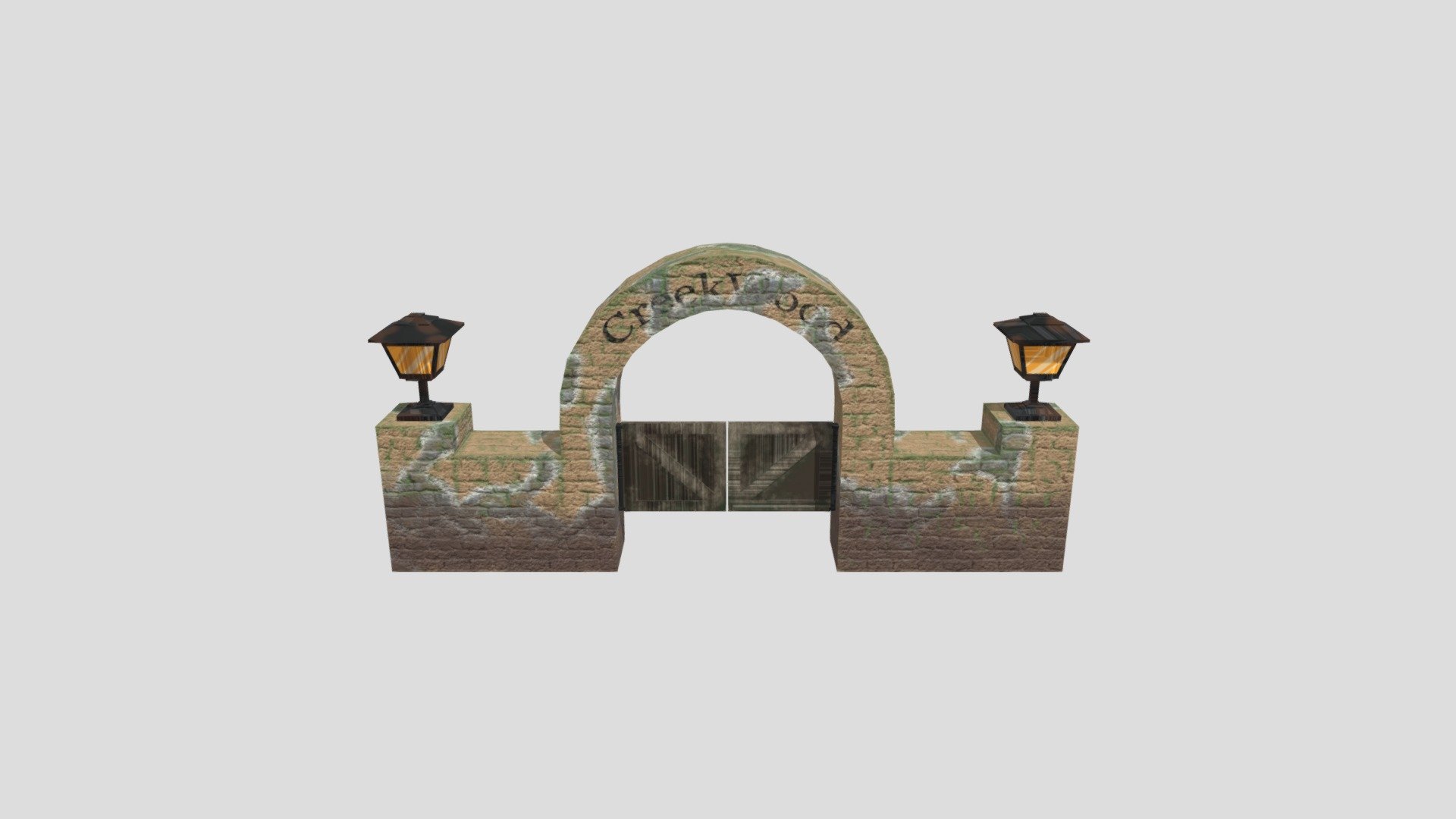 Main_ Gate_ Export - Download Free 3D model by ForeverAci [133c7e1 ...