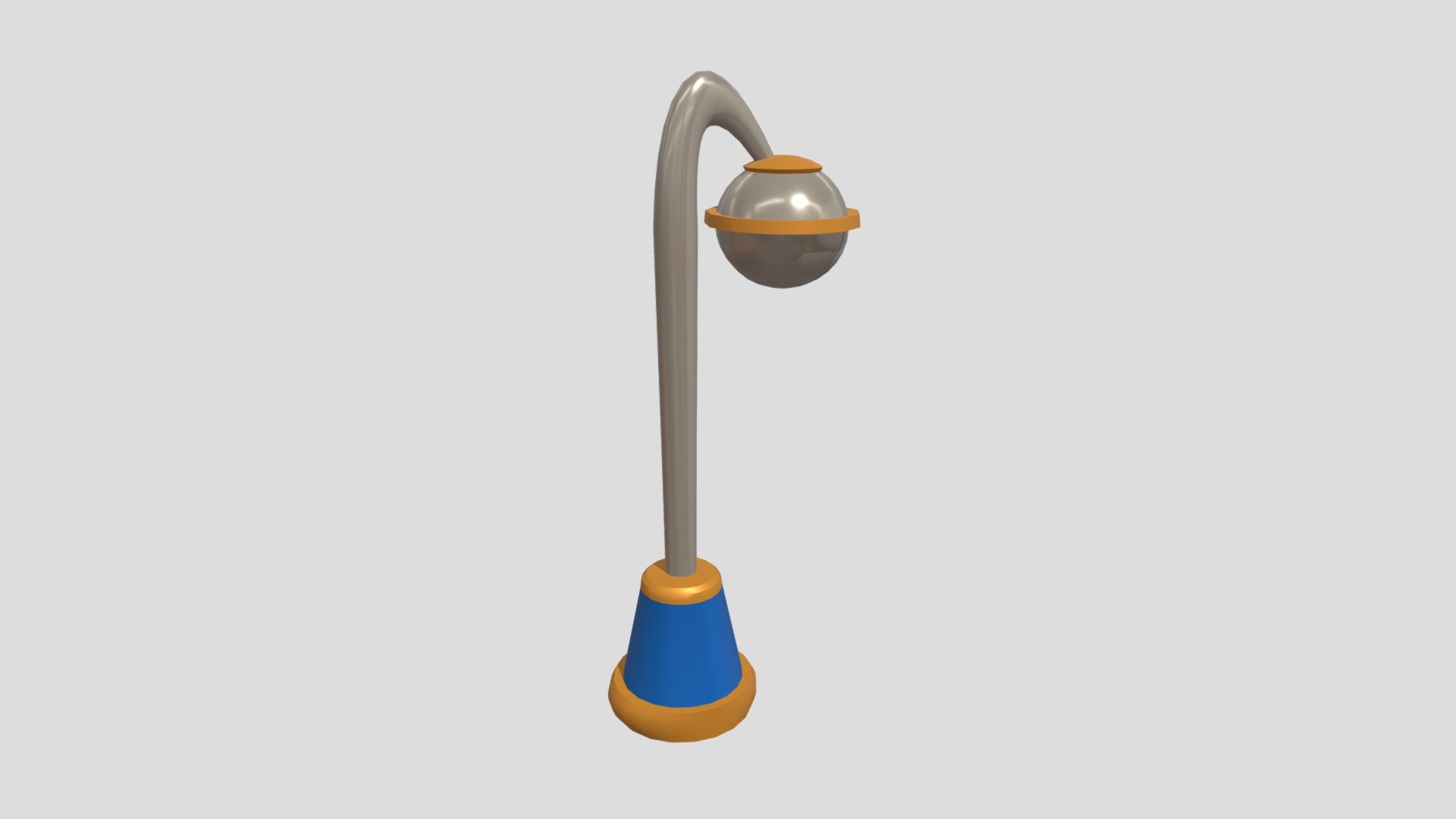stylized street light - Download Free 3D model by noors_art [133e1b9 ...