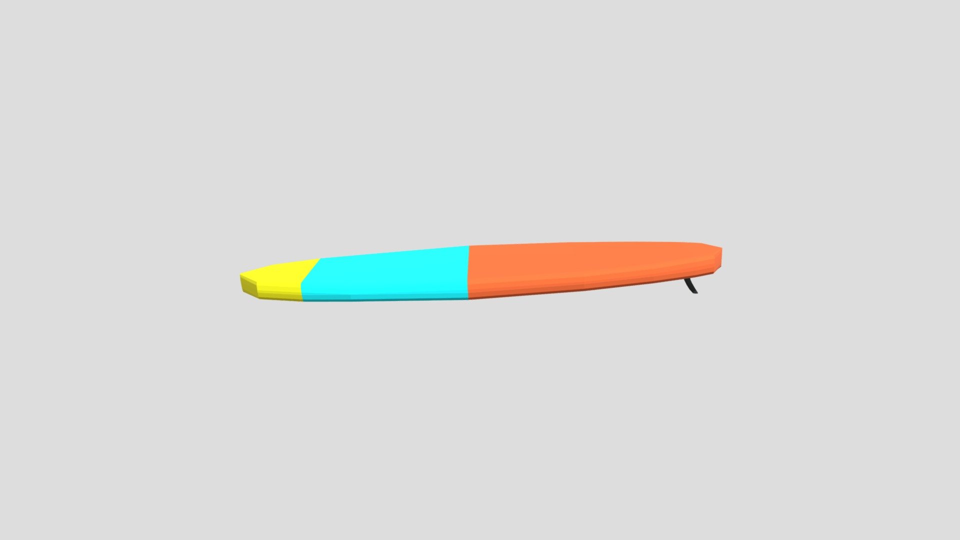 Surfboard from Poly by Google - Download Free 3D model by IronEqual ...