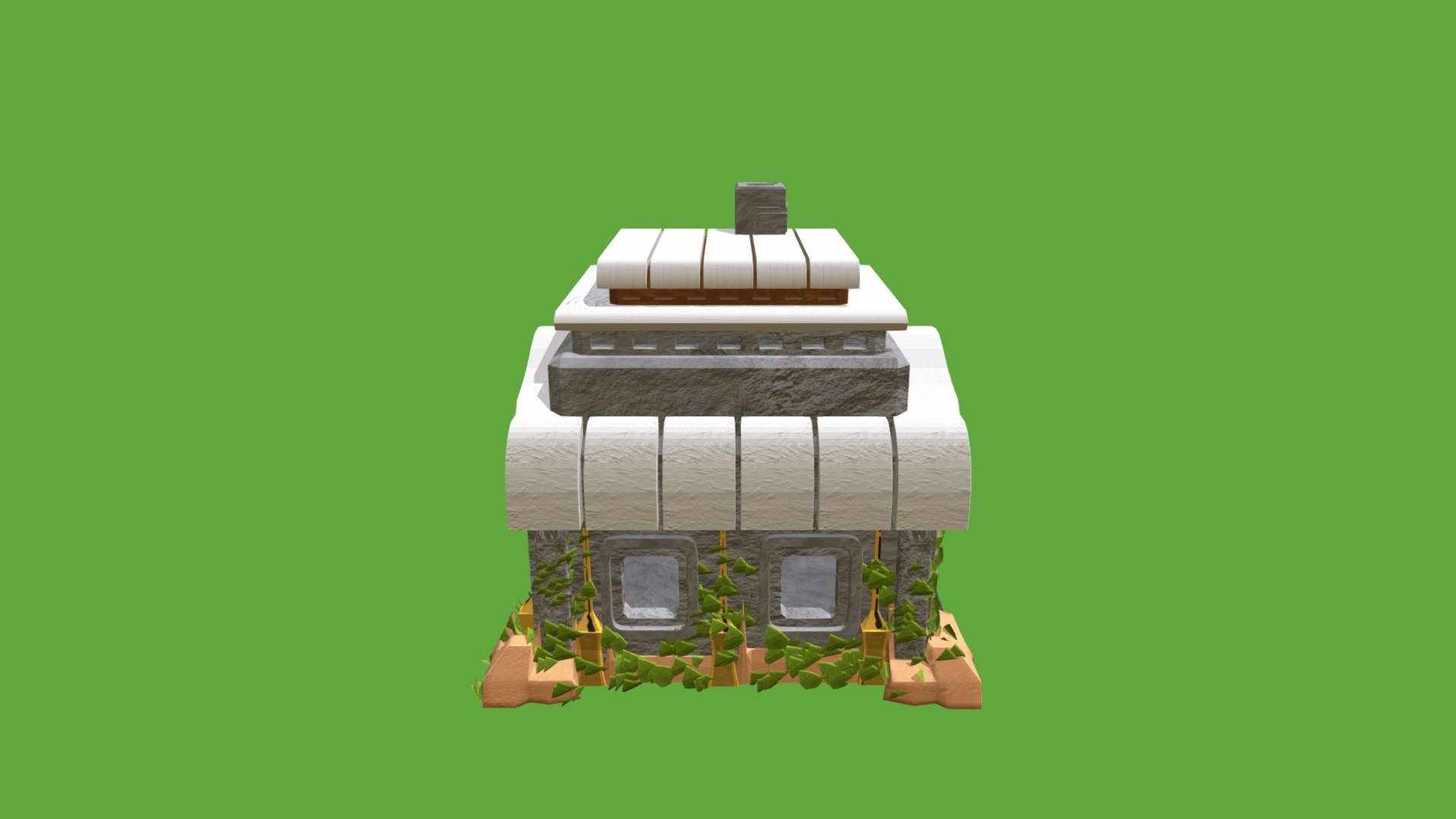 Town Hall - Download Free 3D model by nazstikler [133fdba] - Sketchfab