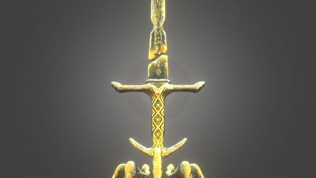 Legendary Weapon - 3D model by Curtis James Holt (@curtisjamesholt ...