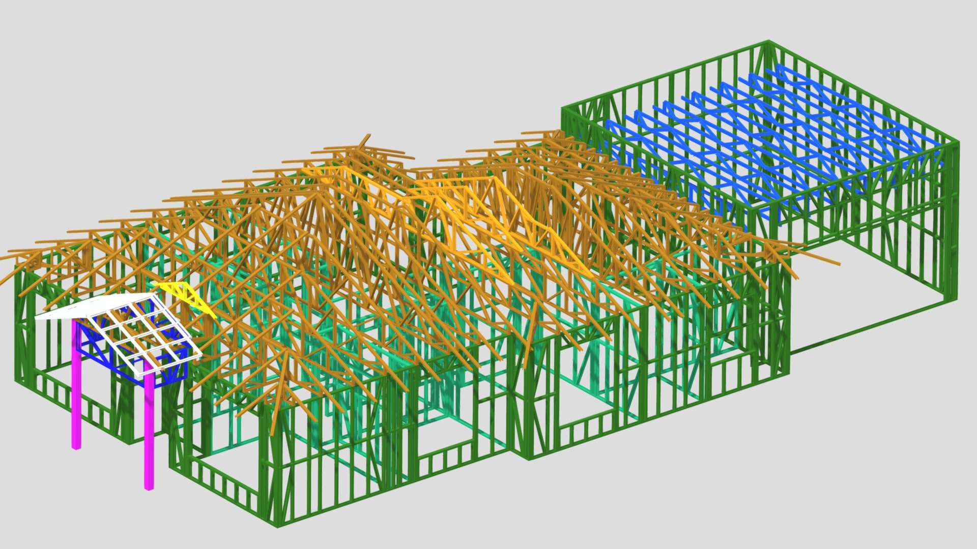 Unit 6 - 3D model by Dynamic Steel Frame (@DynamicSteelFrame-Detailing ...