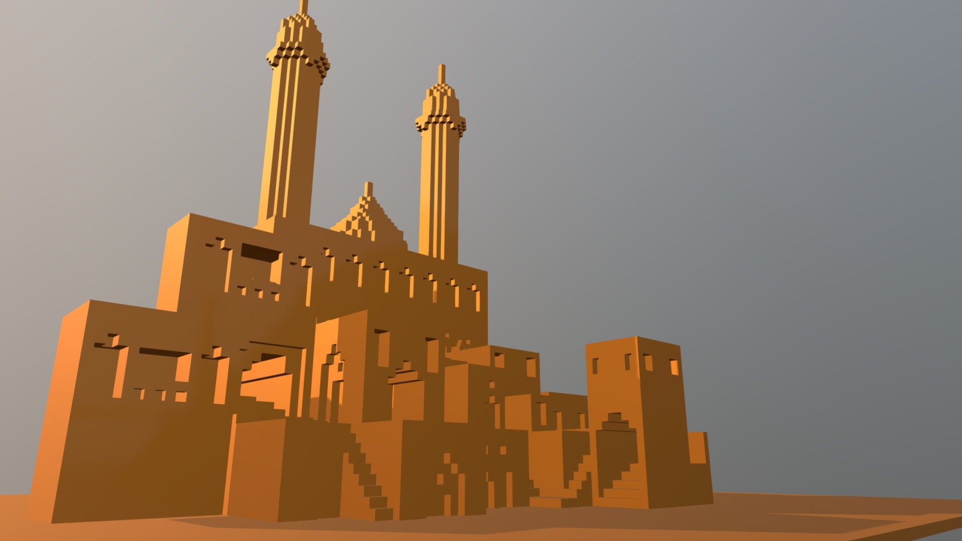 Stone Home - 3D model by omrhksvn [1342f87] - Sketchfab