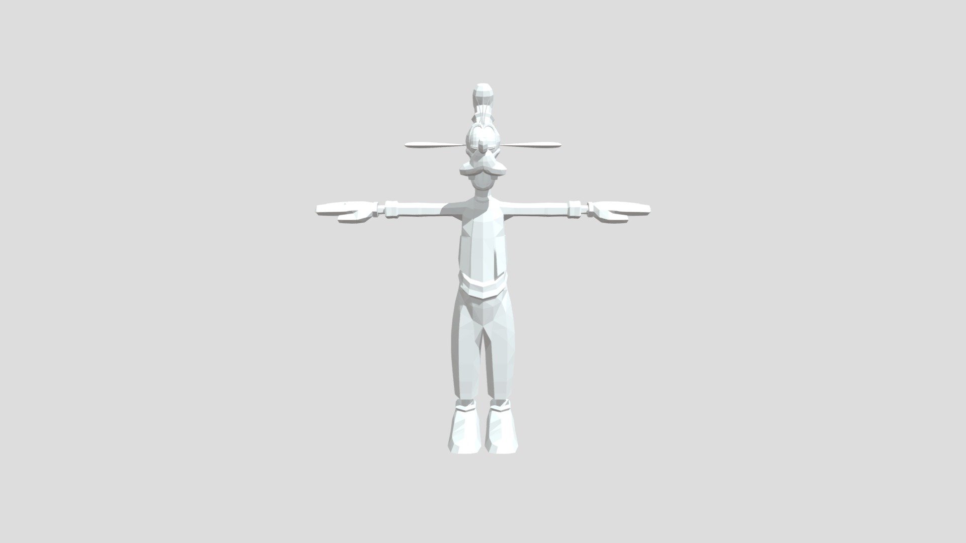 Goofy - 3D model by lissandroamorarios [1343339] - Sketchfab
