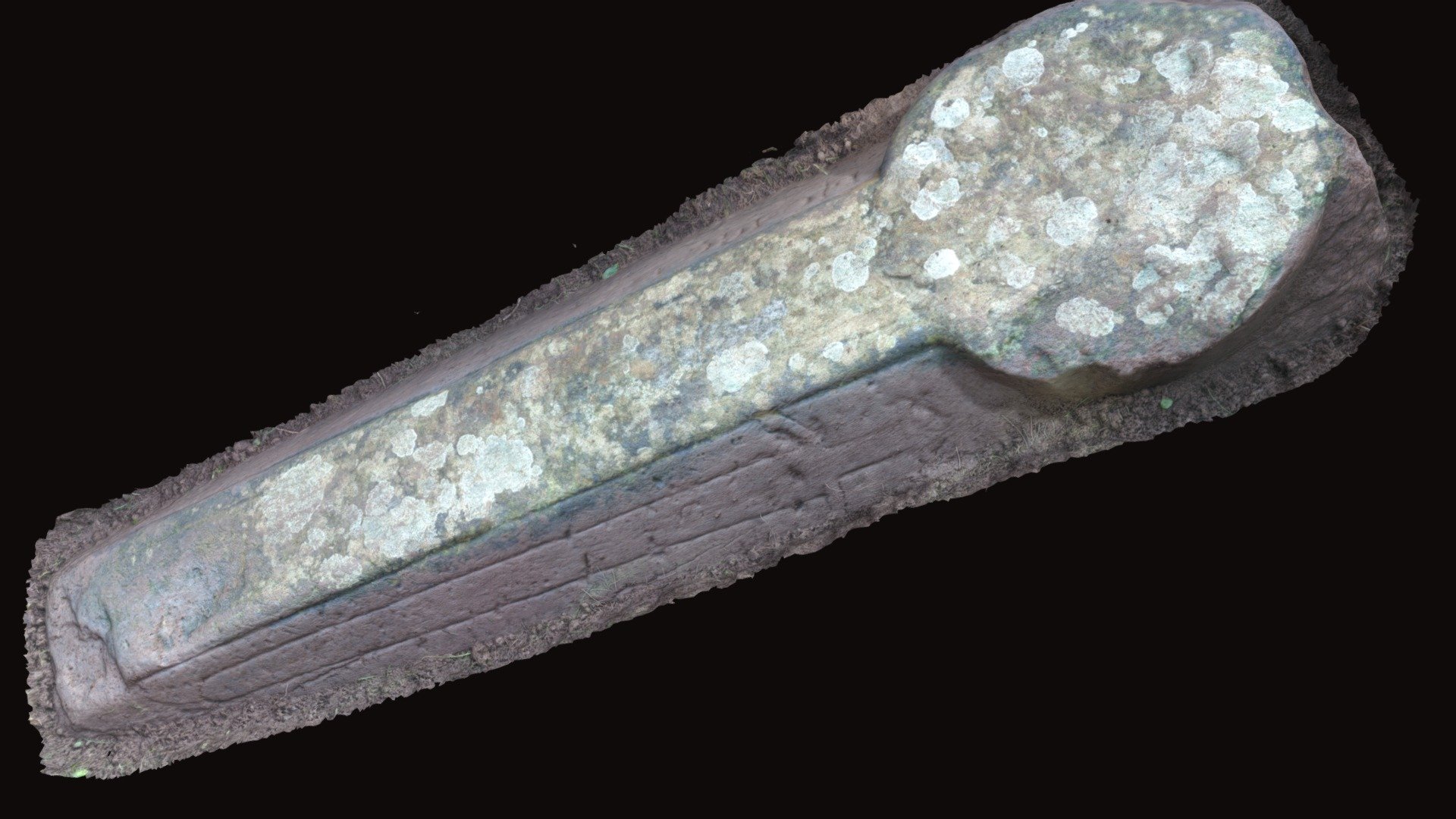 Inchture, coped graveslab - 3D model by Gnomonsland [1343ed7] - Sketchfab