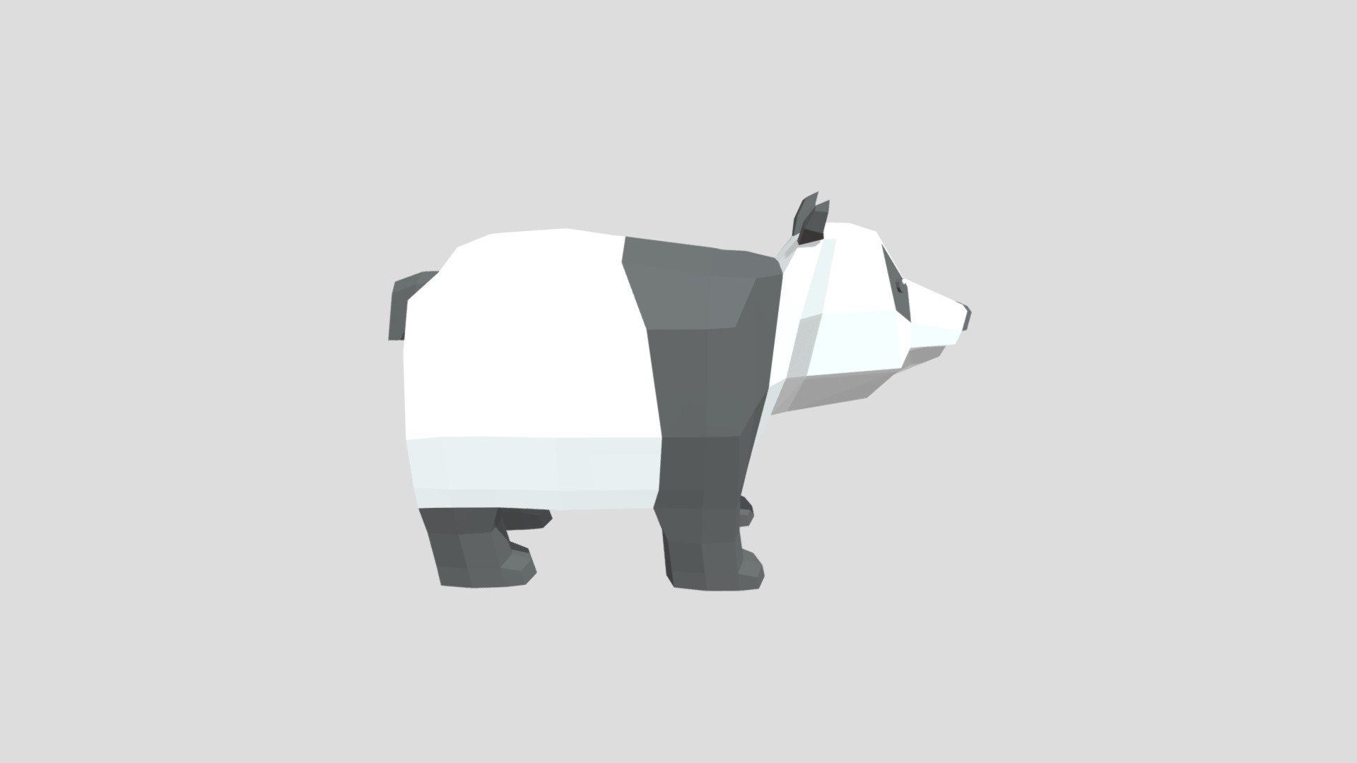 Panda from Poly by Google - Download Free 3D model by IronEqual (@ie ...