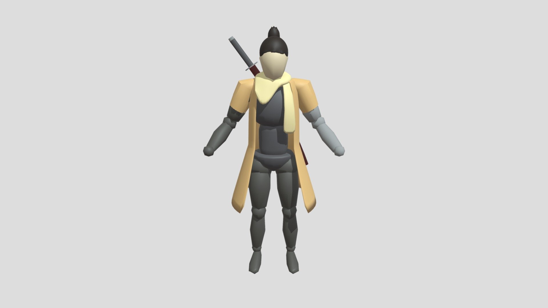 Sekiro Character Blockout - Download Free 3D model by balljar [13482bf ...