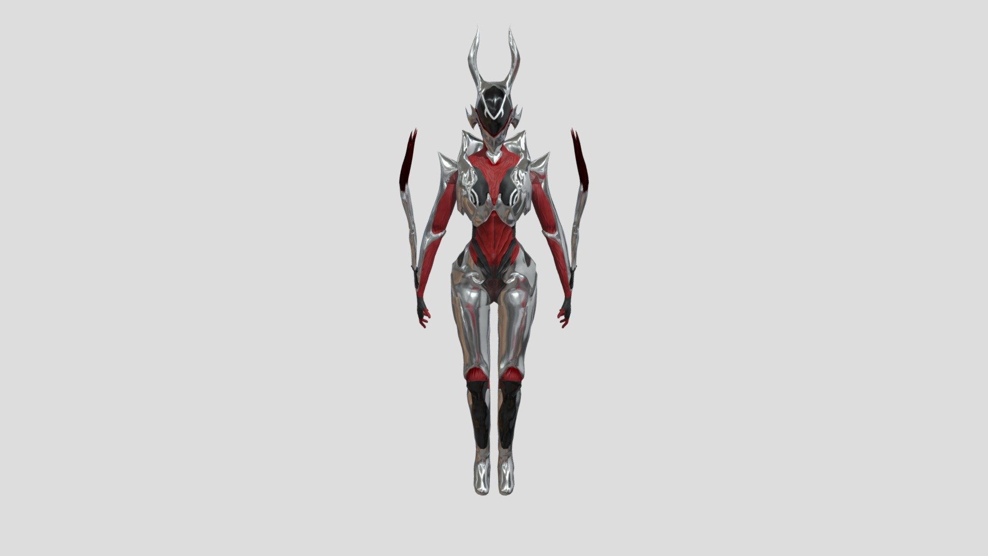 Faceless Cyborg - 3D model by Arthur Gama (@ShadowGama) [1348327 ...