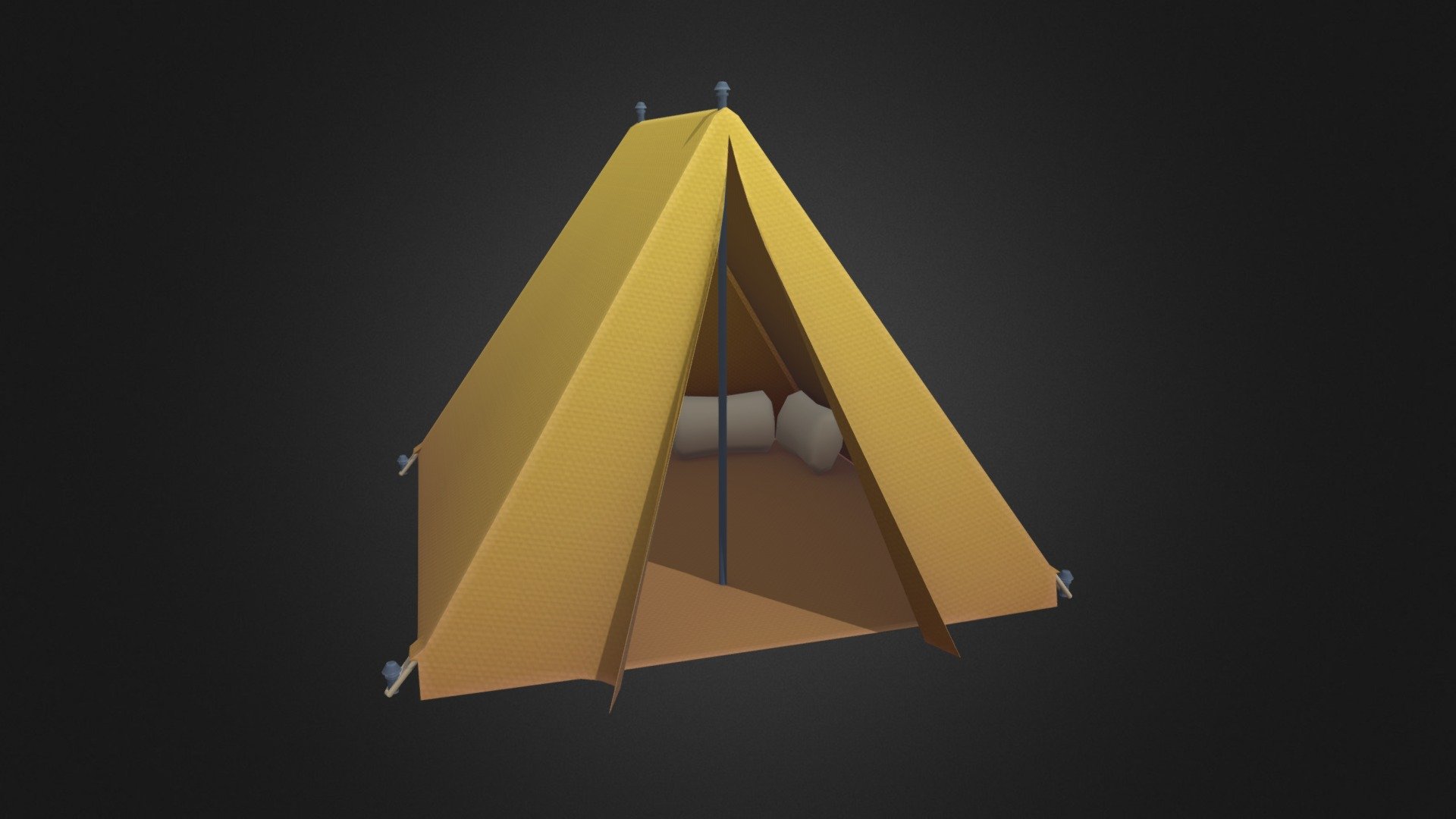 Camping Tent - 3D model by Fatima Castro (@fatimacastro) [1348513 ...
