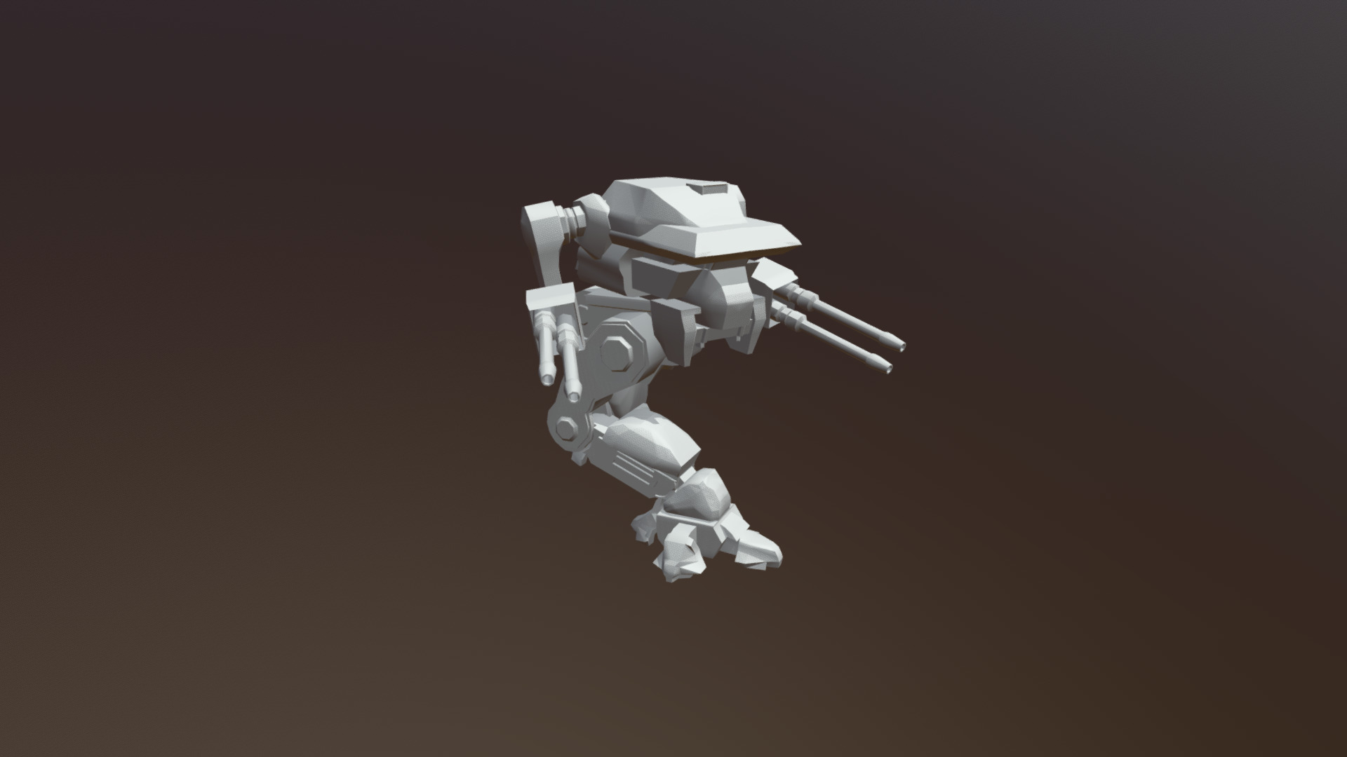 Warhawk (Battletech) posed for 3D-printing - Download Free 3D model by ...