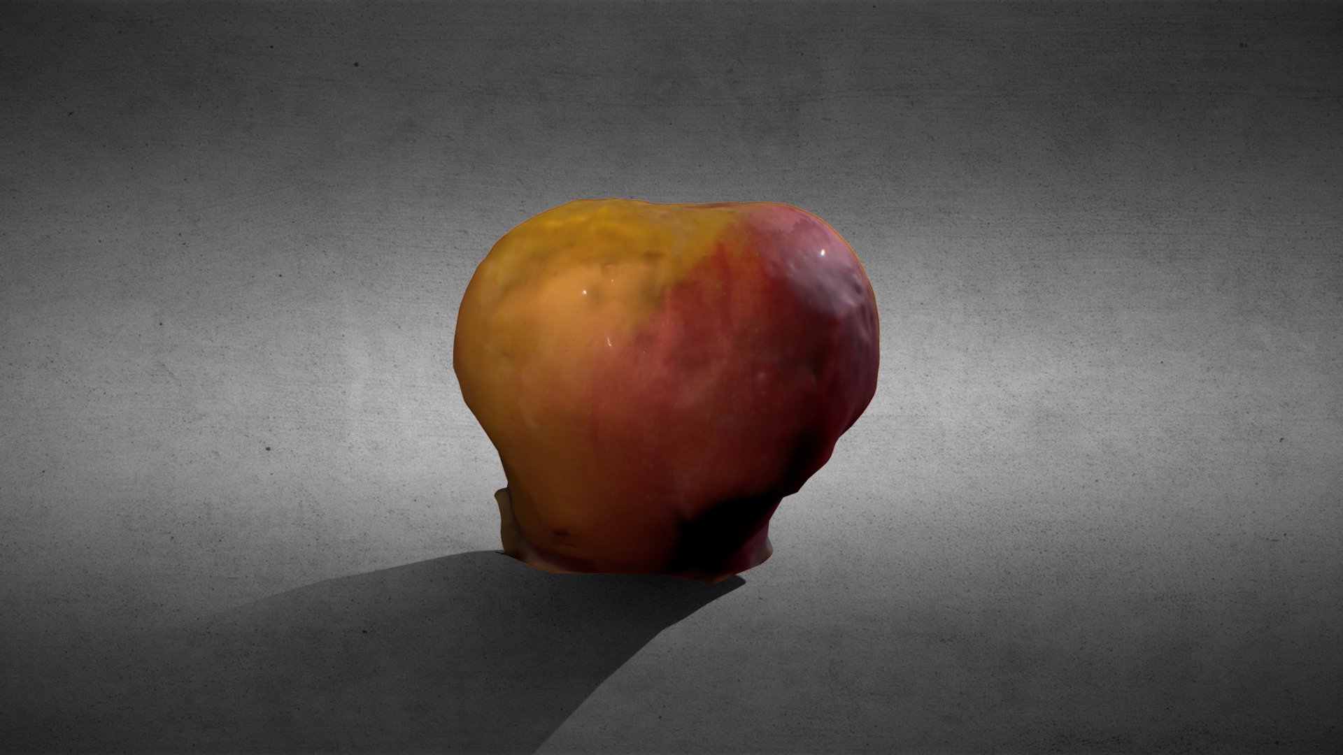 Apple 3D model - 3D model by adam_gnusowski [13495e1] - Sketchfab