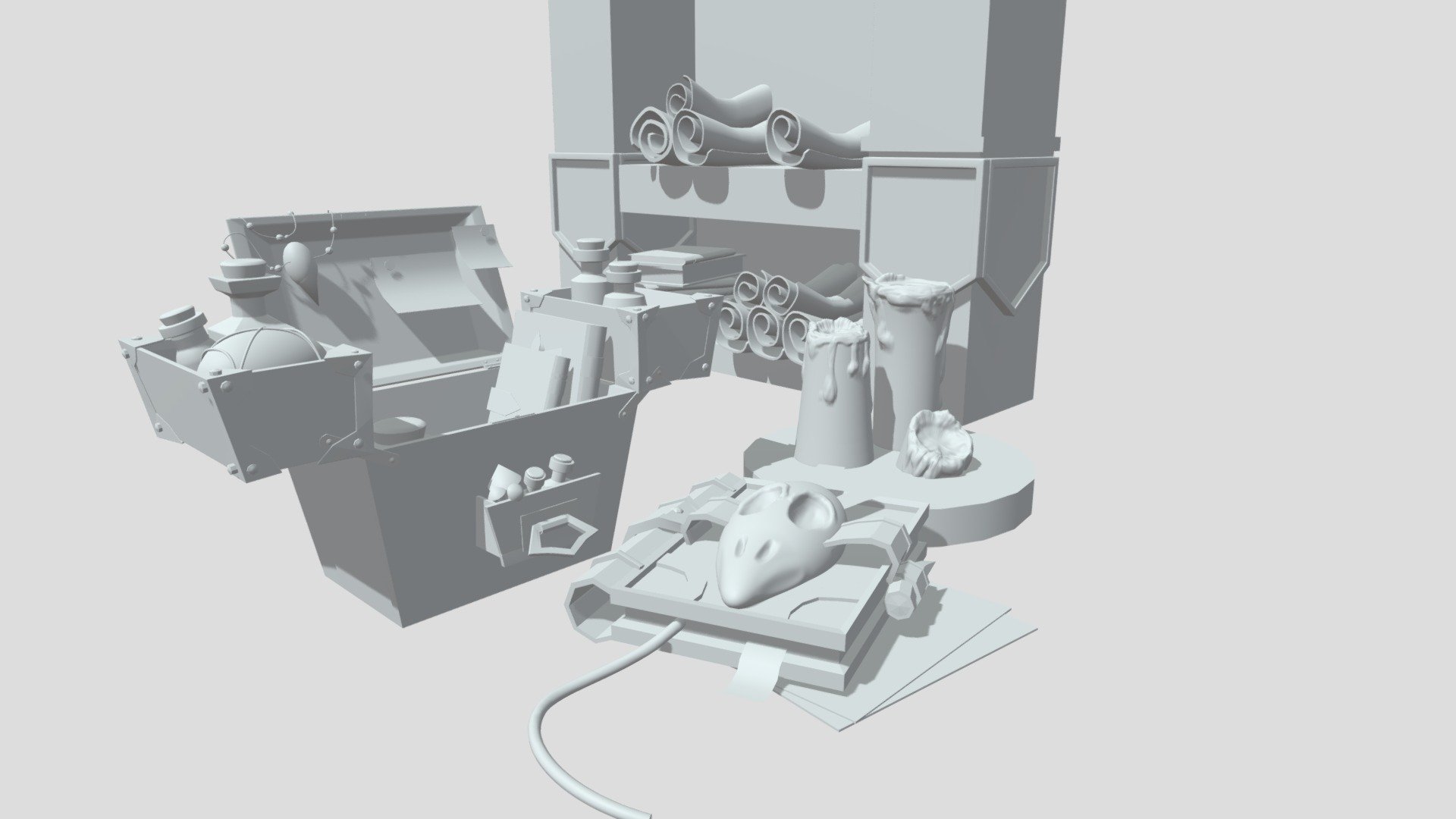 WitchBox_4_3 - 3D model by Fonterrell [134ad17] - Sketchfab