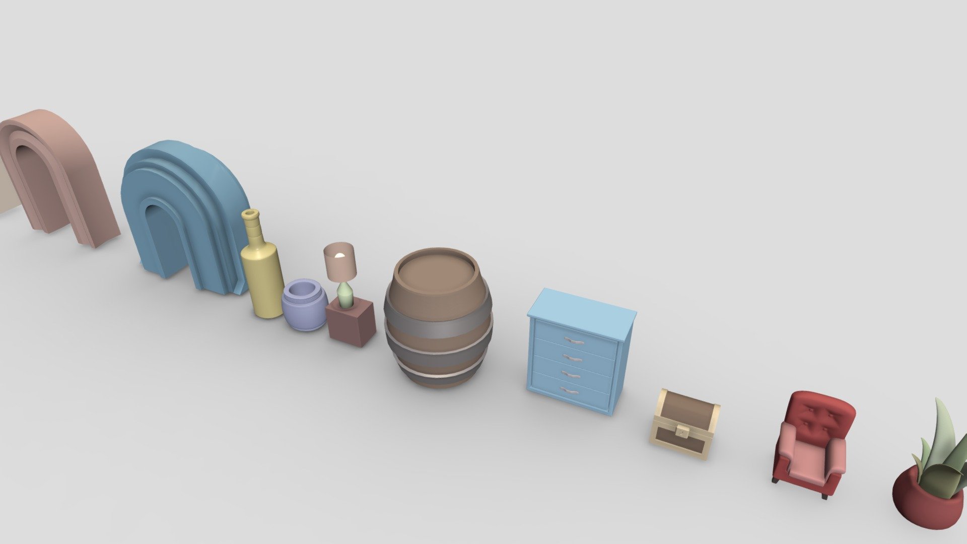 FULL ROW - 3D model by baloozle [134bd07] - Sketchfab