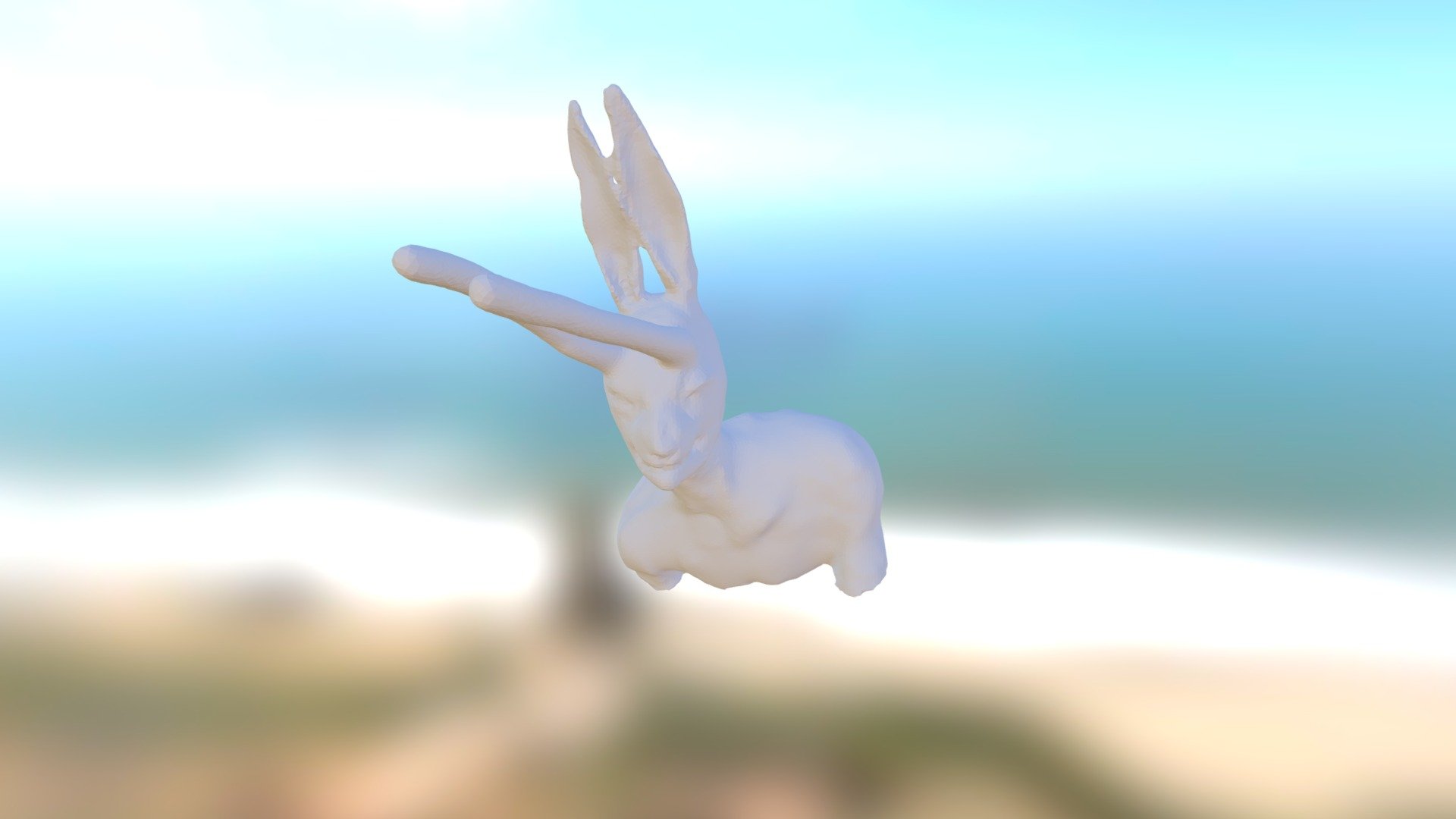 Smooth Bunny Man - 3D model by placidee [134c6a1] - Sketchfab