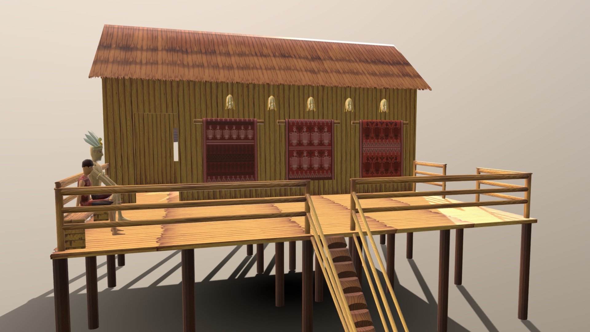Part 5 AR Storybook animation - 3D model by PusaKreatif [134d8d7 ...
