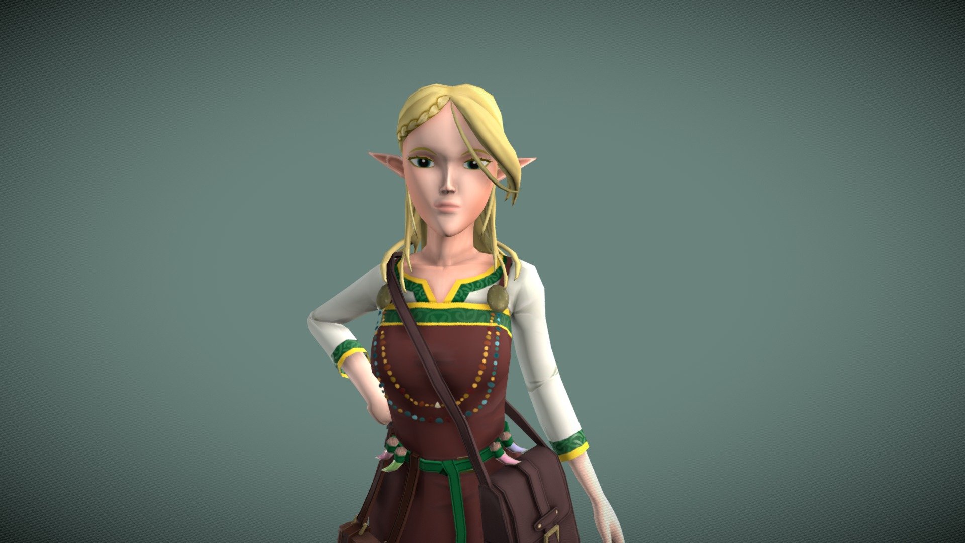 Antinua - elf potion maker - 3D model by Etori (@etoriwind) [134e240 ...
