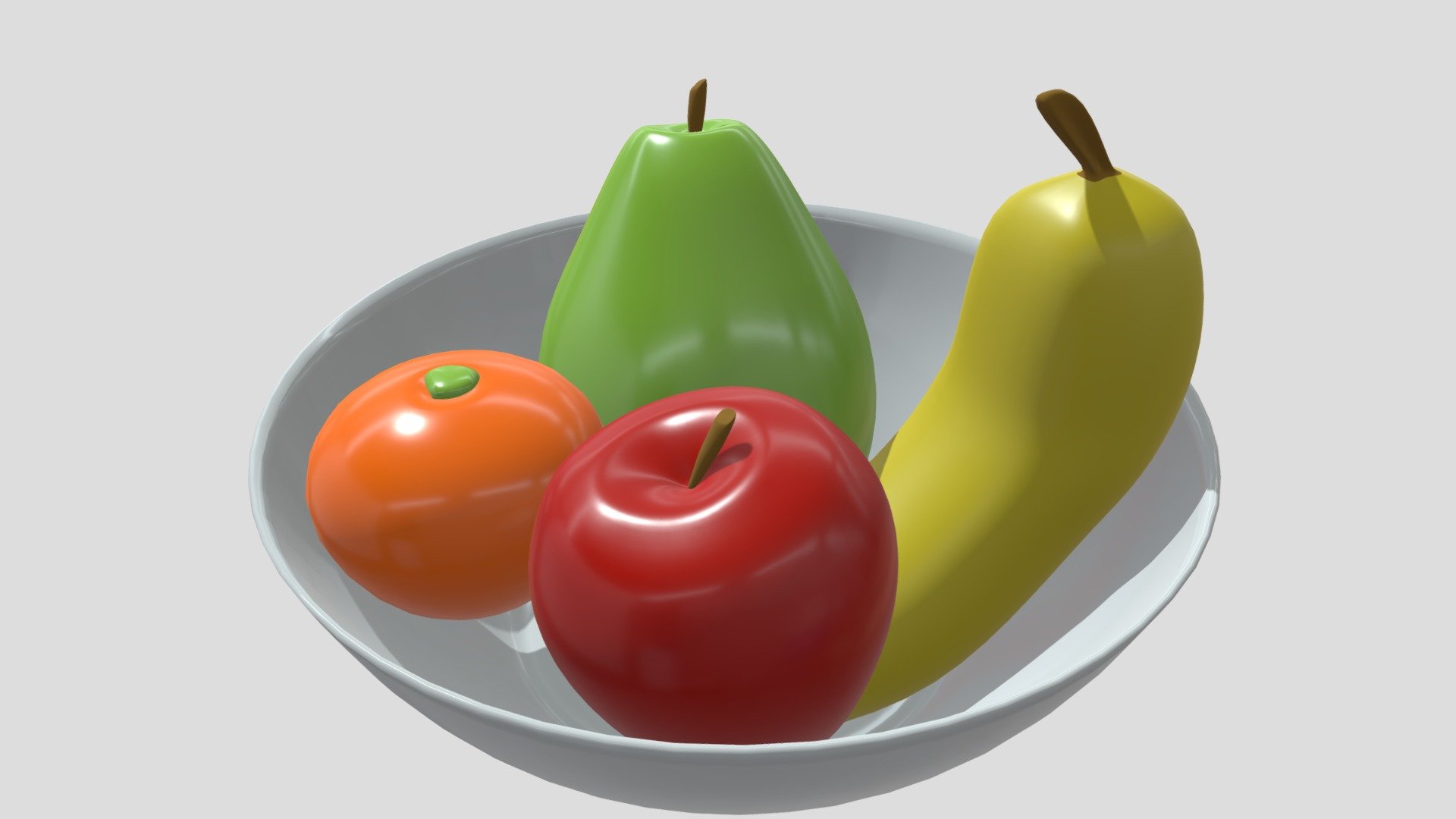 Fruits - Download Free 3D model by Pneshik [1350211] - Sketchfab