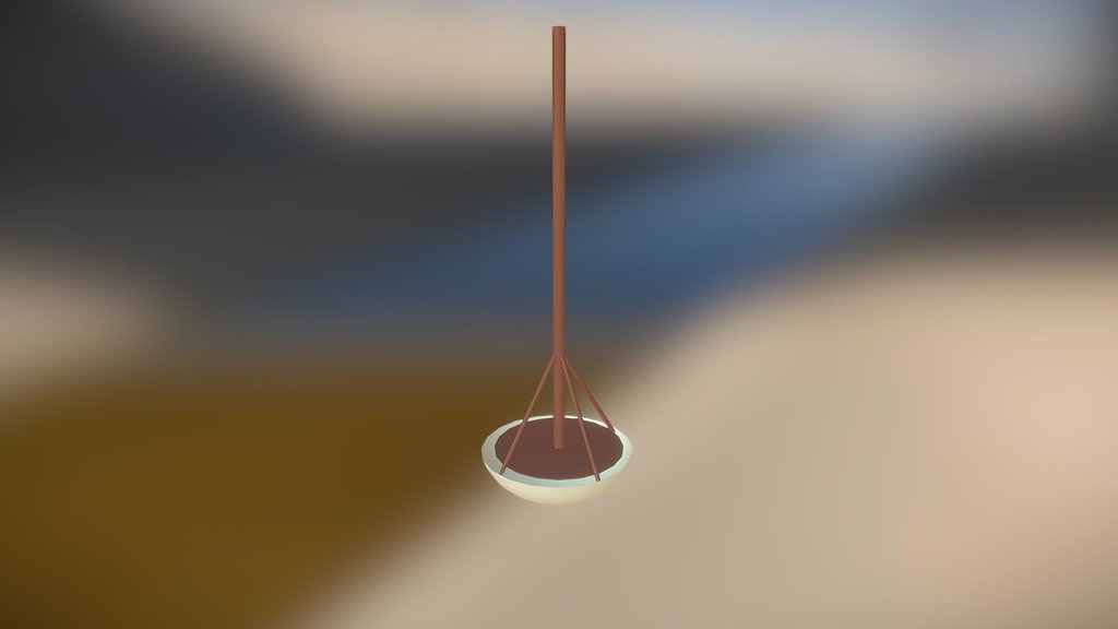 Kitchen Ceiling Light - 3D model by Katherine Stocks (@KatherineStocks ...