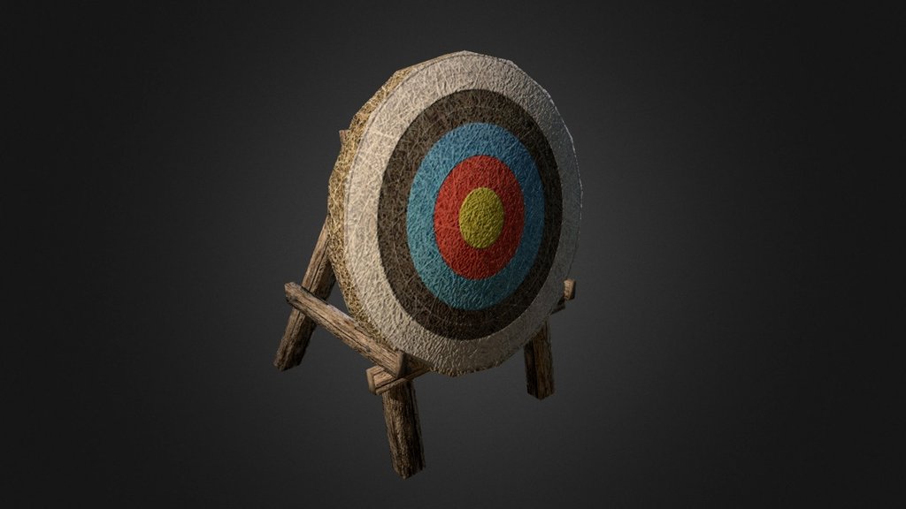 Archery_Target - 3D model by Rakasch [13528ff] - Sketchfab
