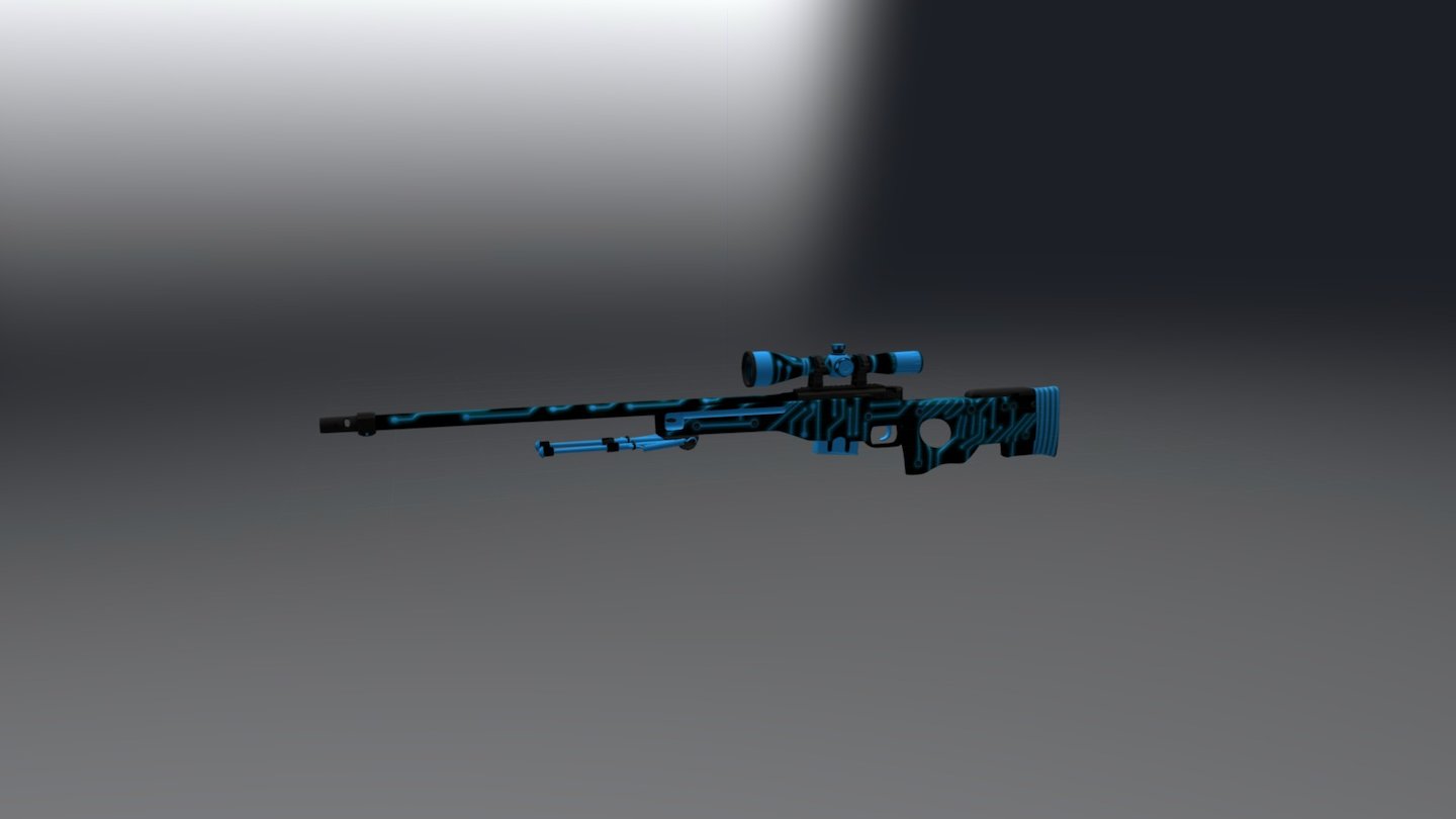 AWP | Technocrat - 3D model by astro97 [1353444] - Sketchfab