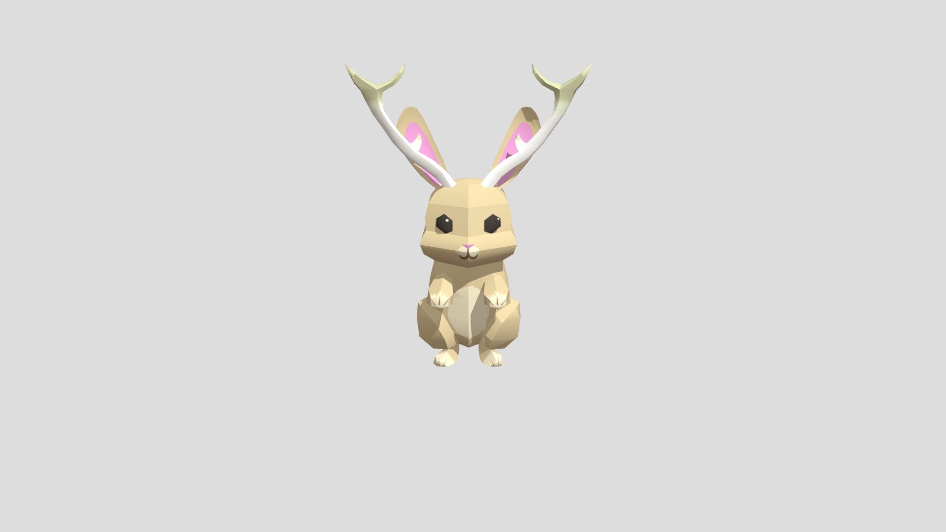 jackalope - 3D model by mothmanmothman [135368d] - Sketchfab
