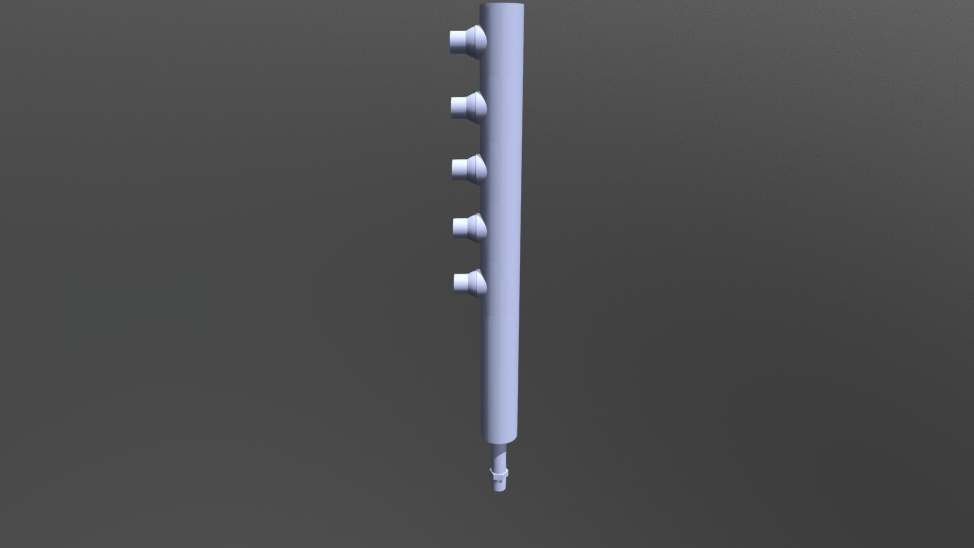 BLACK ROD LED LIGHTING - 3D model by lumiron [1355337] - Sketchfab