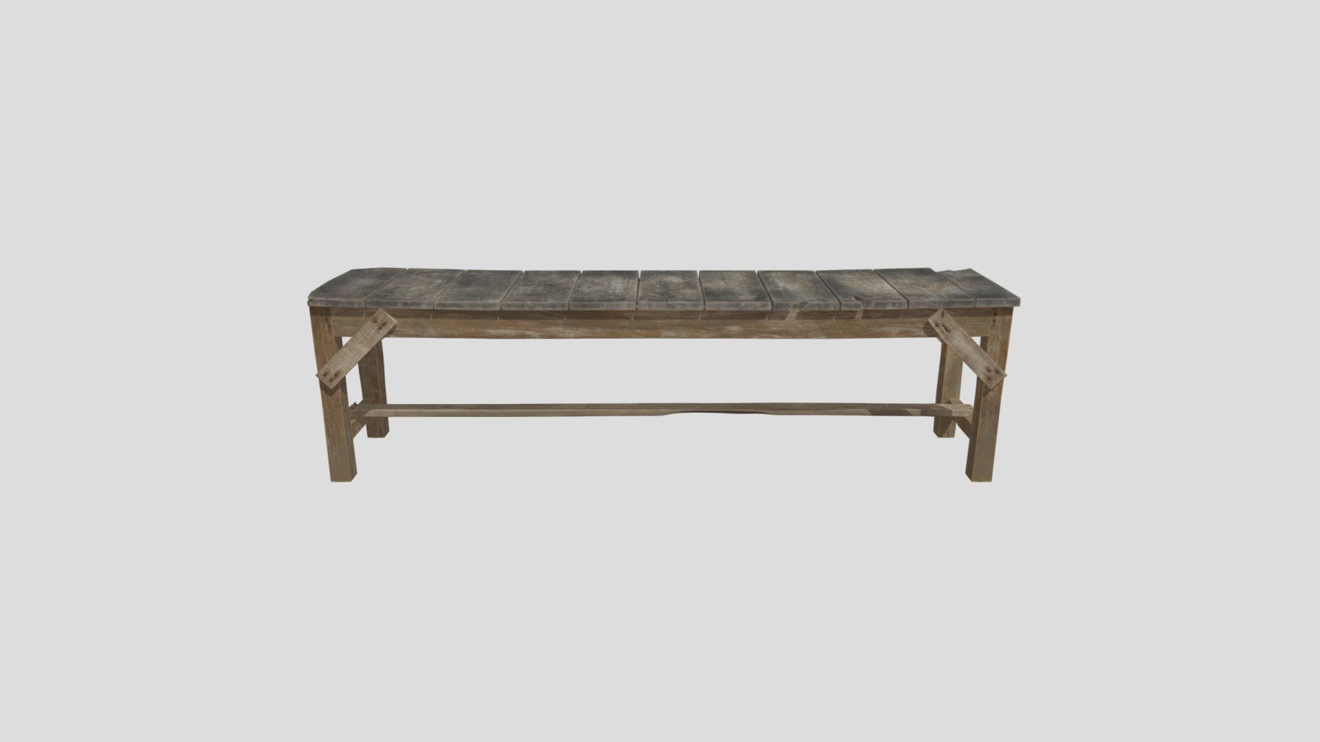 Bench - 3D model by IACG [13553d5] - Sketchfab