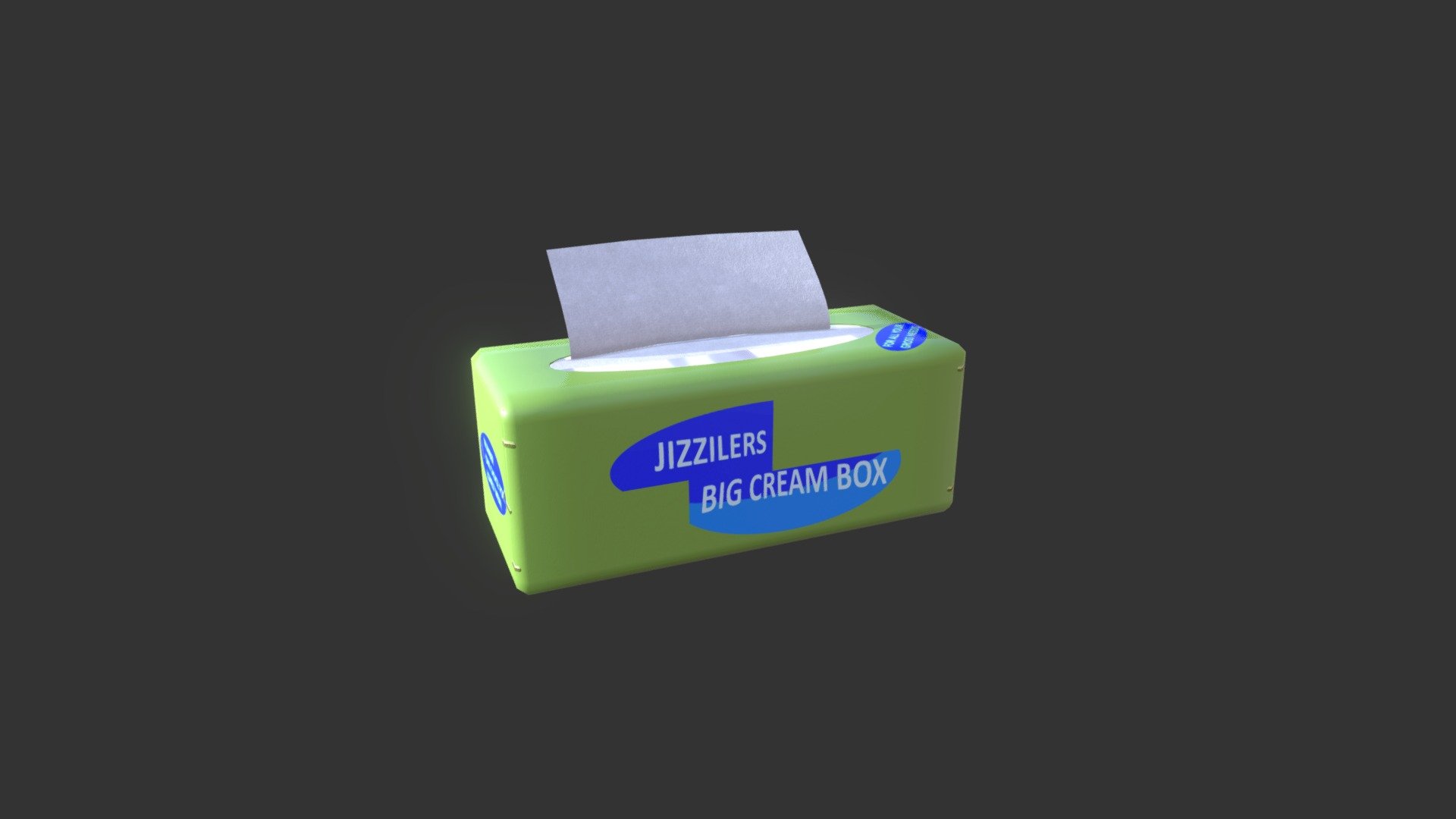 Box Of Tissues - 3D model by DMATH [1355ebb] - Sketchfab