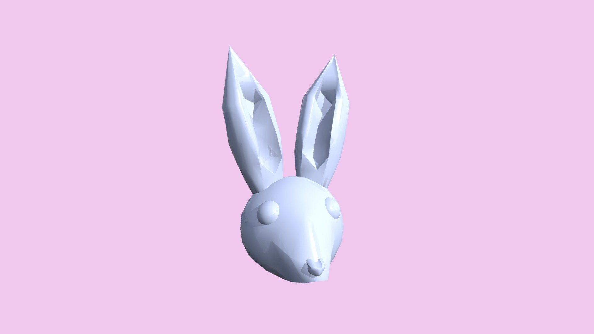 a wabbit ! - 3D model by kibbsum [135631a] - Sketchfab