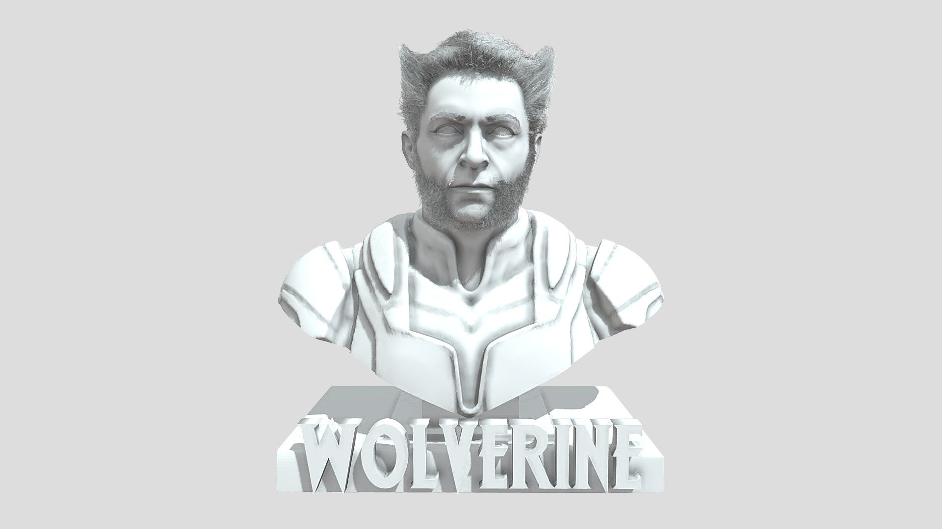 Deadpool 3 - Wolverine 3D printable Bust - 3D model by bennysam84 ...