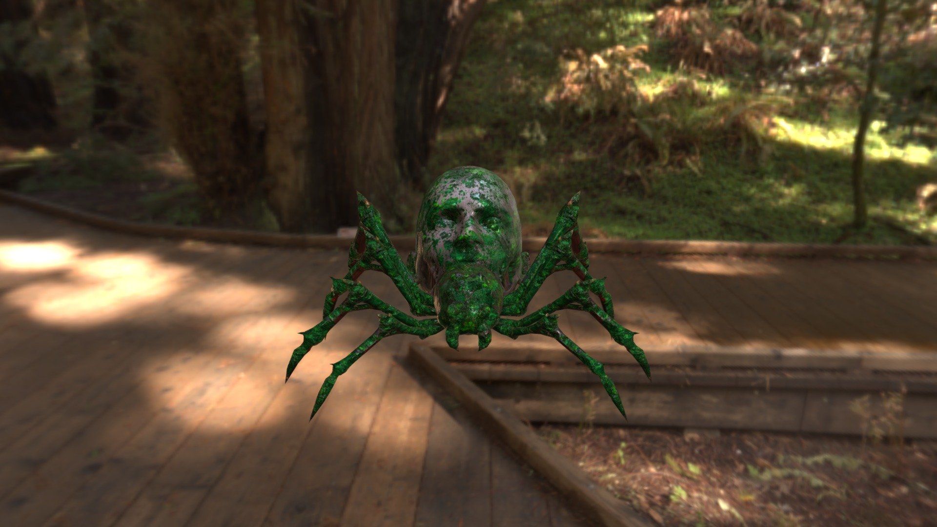 Spider dead - 3D model by wetpwnage [135896f] - Sketchfab
