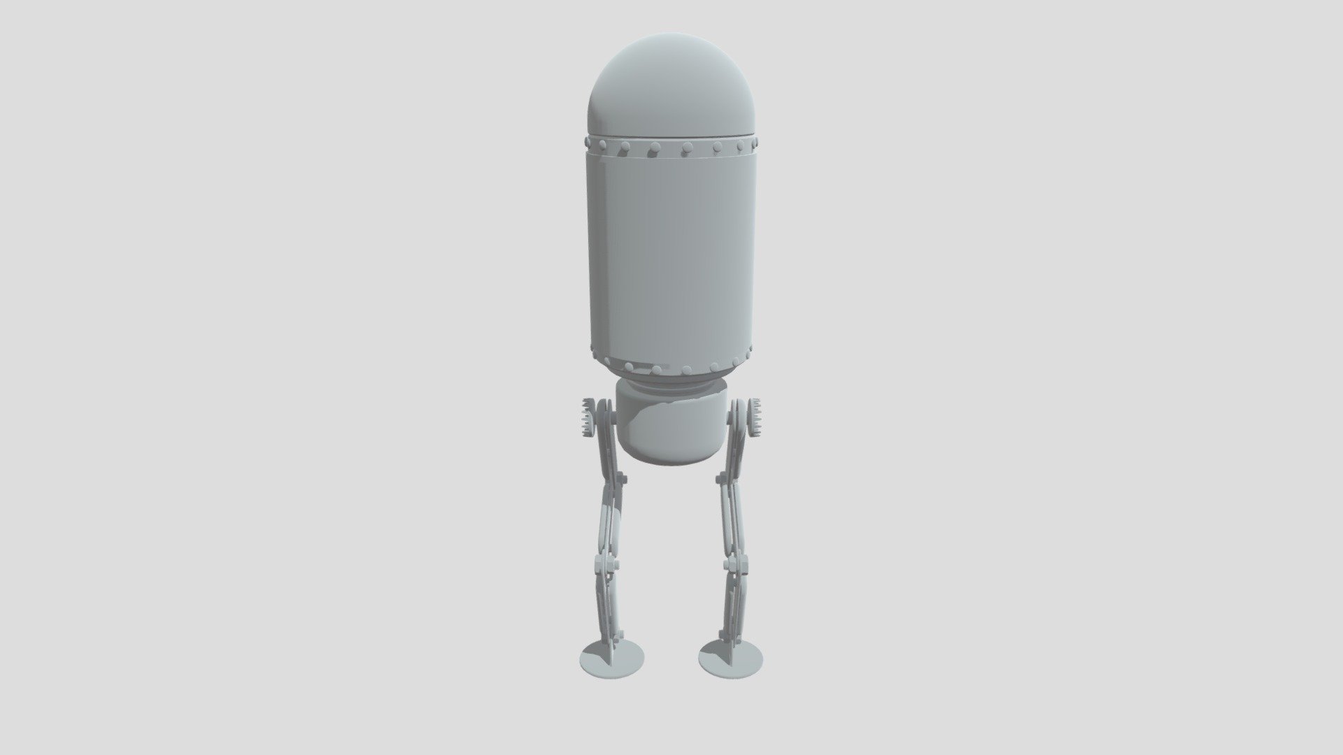 Trash Robot - Download Free 3D model by animekhaz130 [1358b95] - Sketchfab