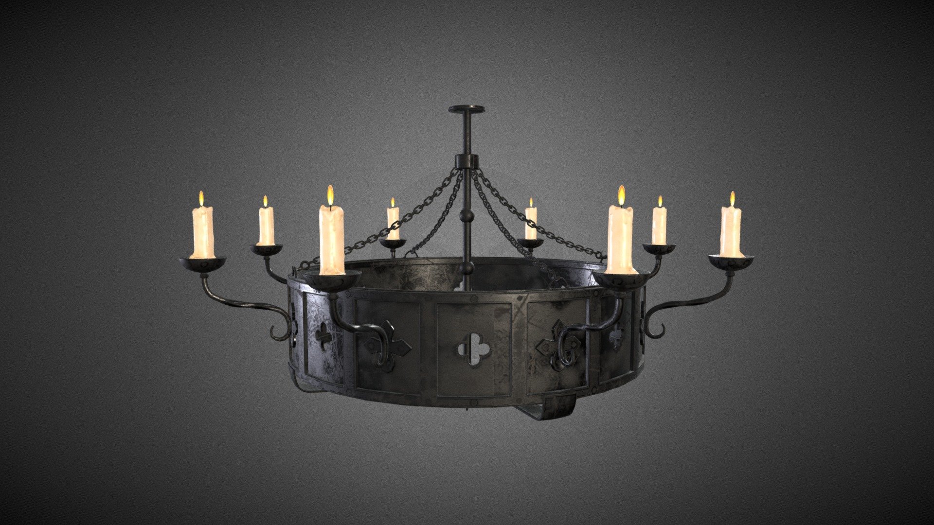 candelier - 3D model by szymon.wojcieszonek (@szymonwojcieszonek ...