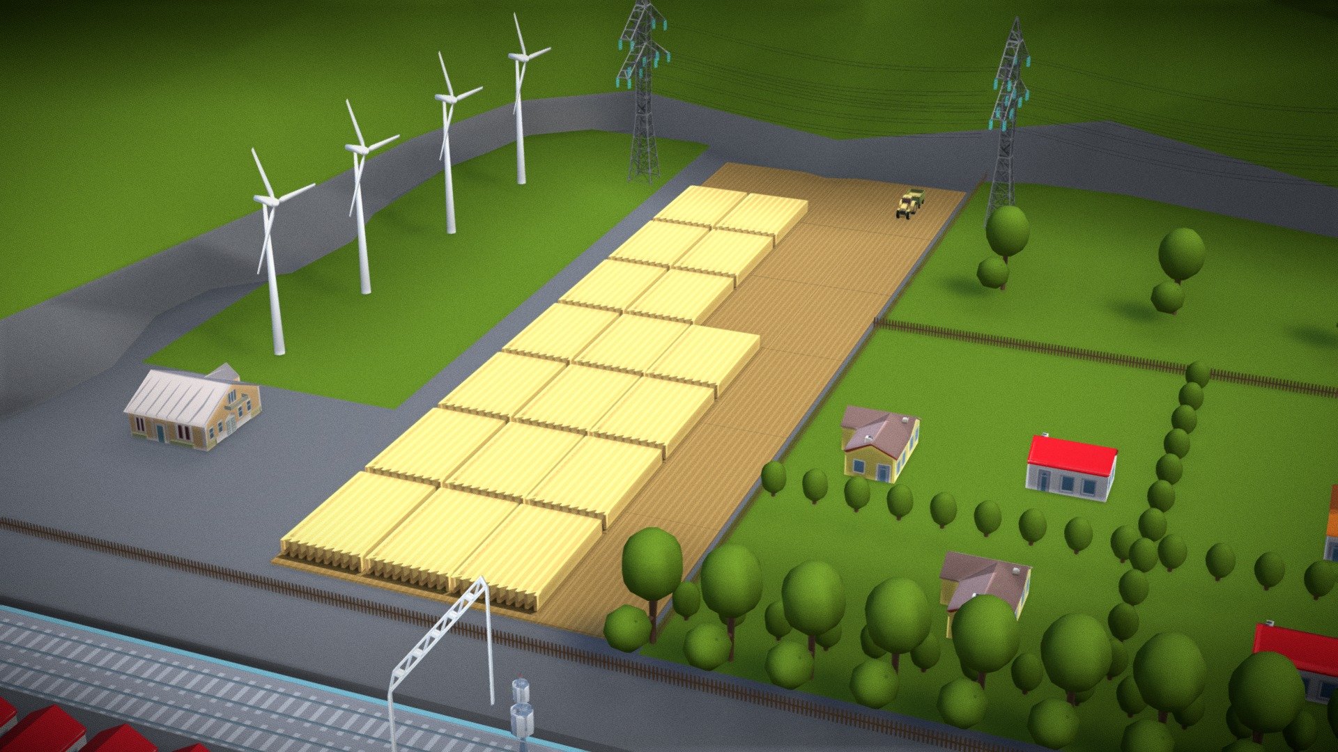 Iriss Rural communication networks - 3D model by mercuryuk [135927c ...