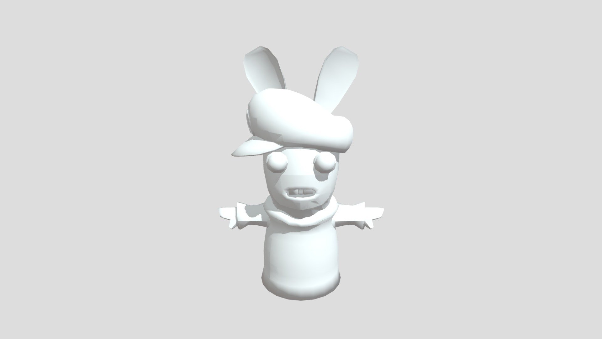 Rabbid_luigi - Download Free 3D model by Zamir.89.78 ...